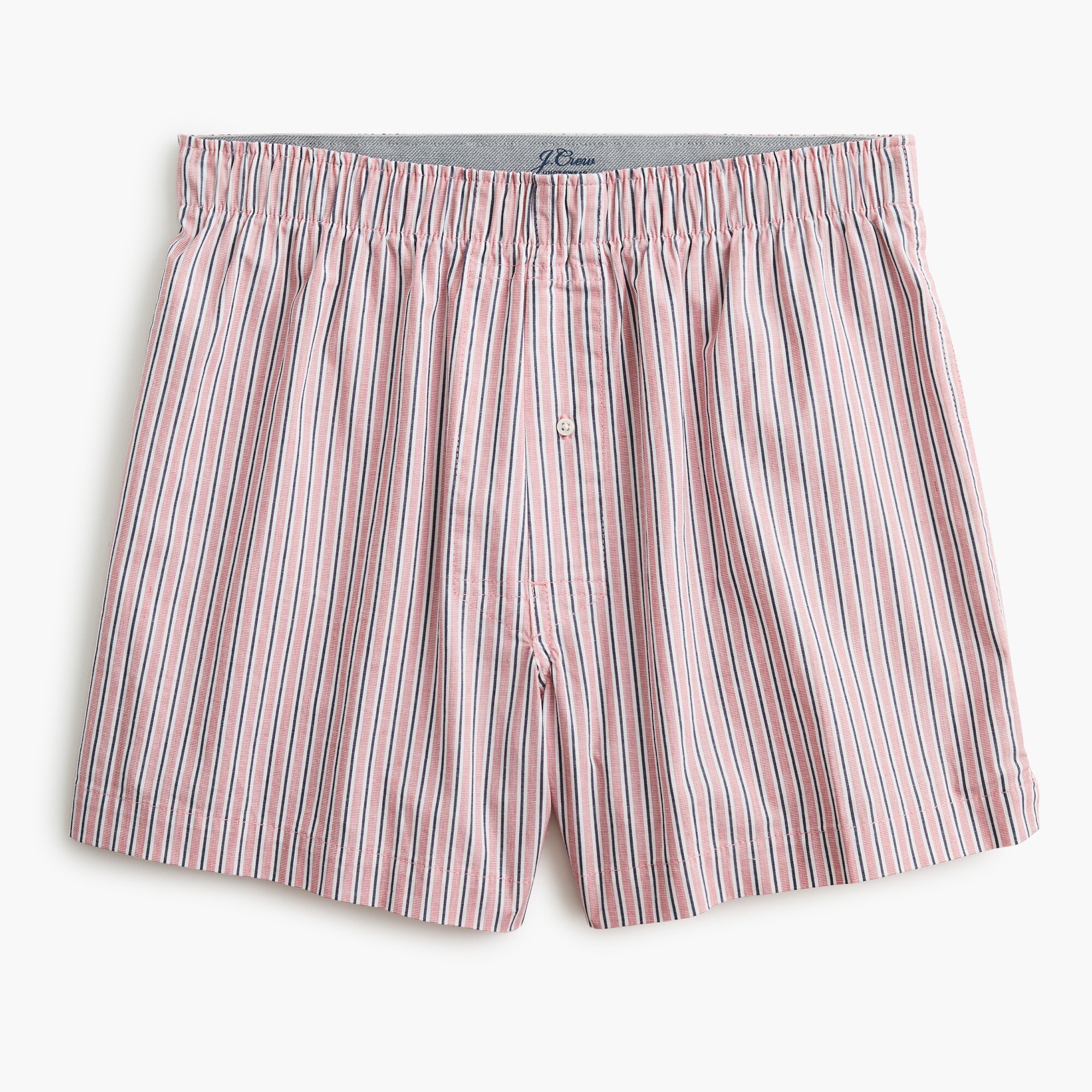 J.Crew: Stretch Tile Stripe Boxers For Men