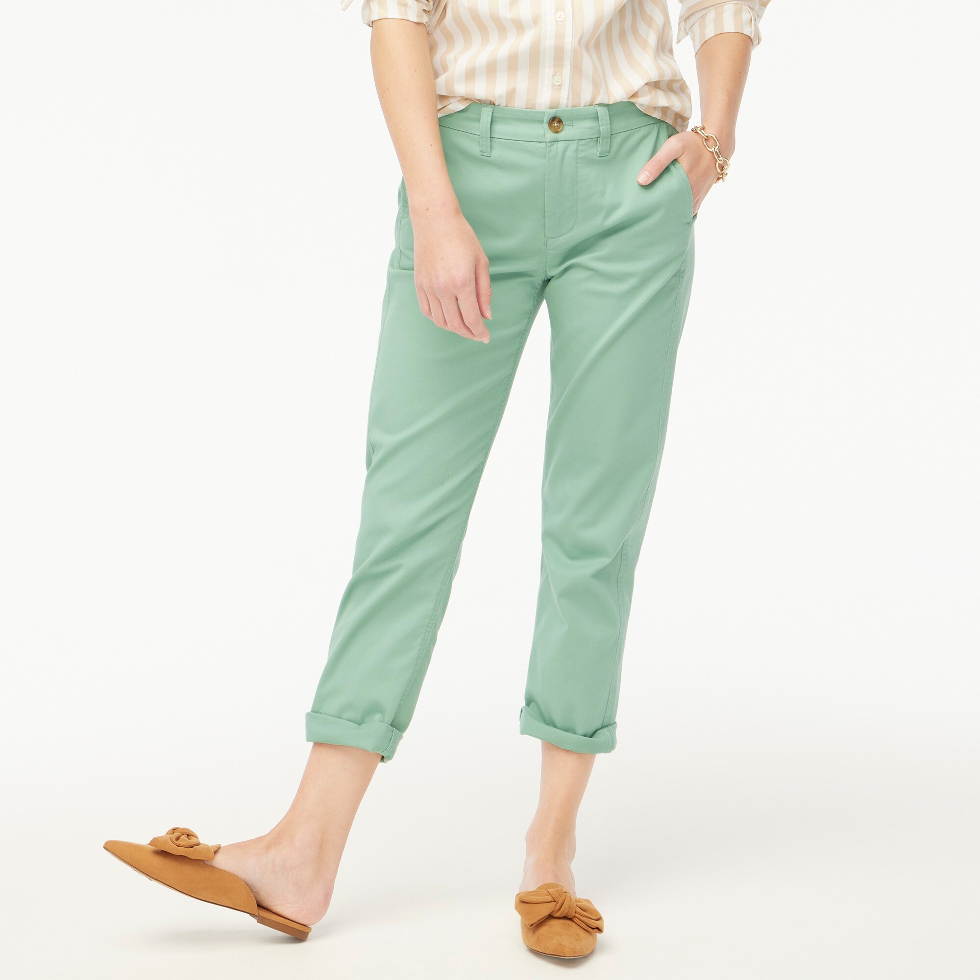 Factory: High-rise Girlfriend Chino Pant For Women