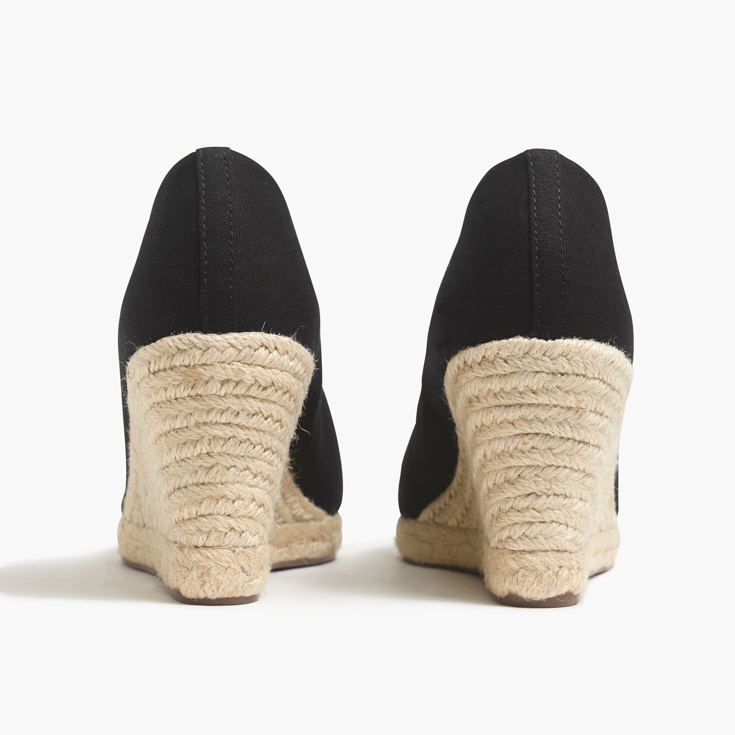 J.Crew Canvas espadrille wedges | Hamilton Place