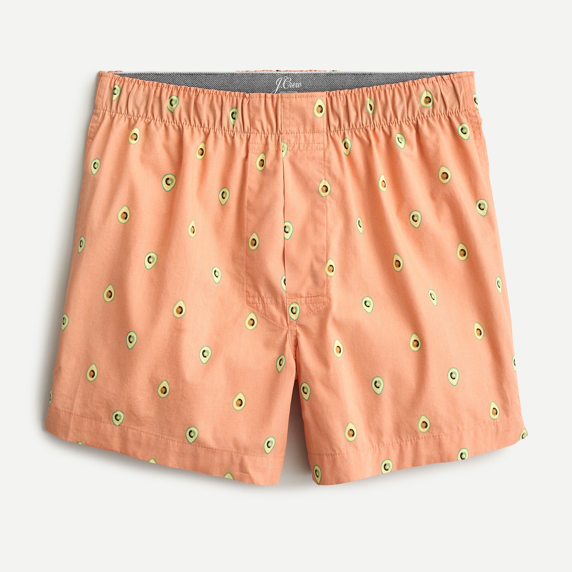 J.Crew: Boxers In Avocado Print For Men
