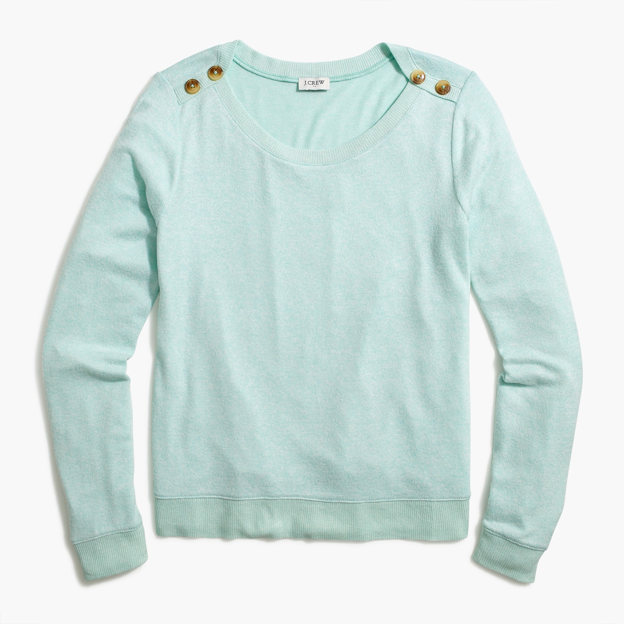 Button-shoulder Top In Signature Cozy Yarn For Women | Factory