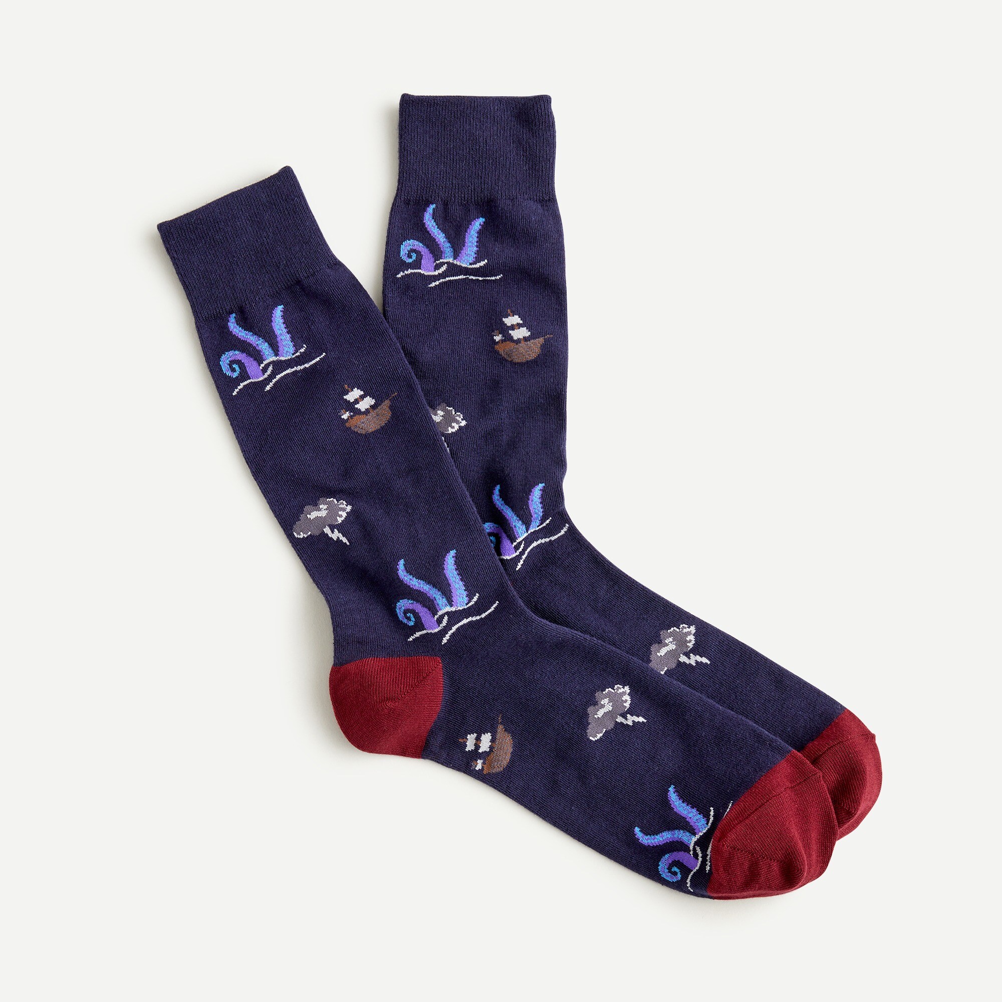 J.Crew: Kraken Socks For Men