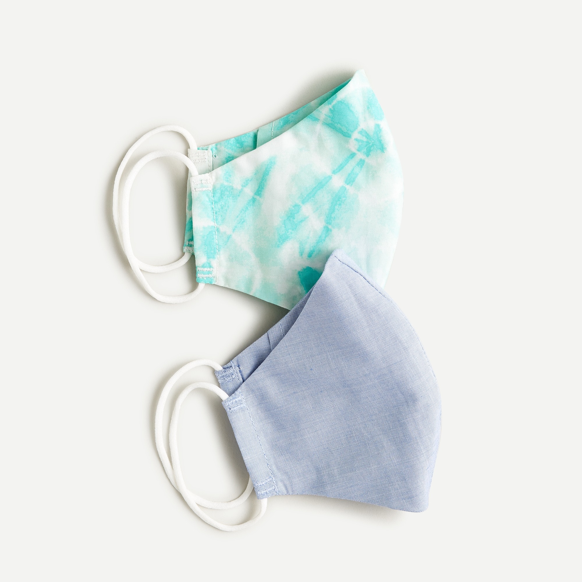 J.Crew: Kids' Pack-of-two Nonmedical Face Masks In Mixed Prints For Boys