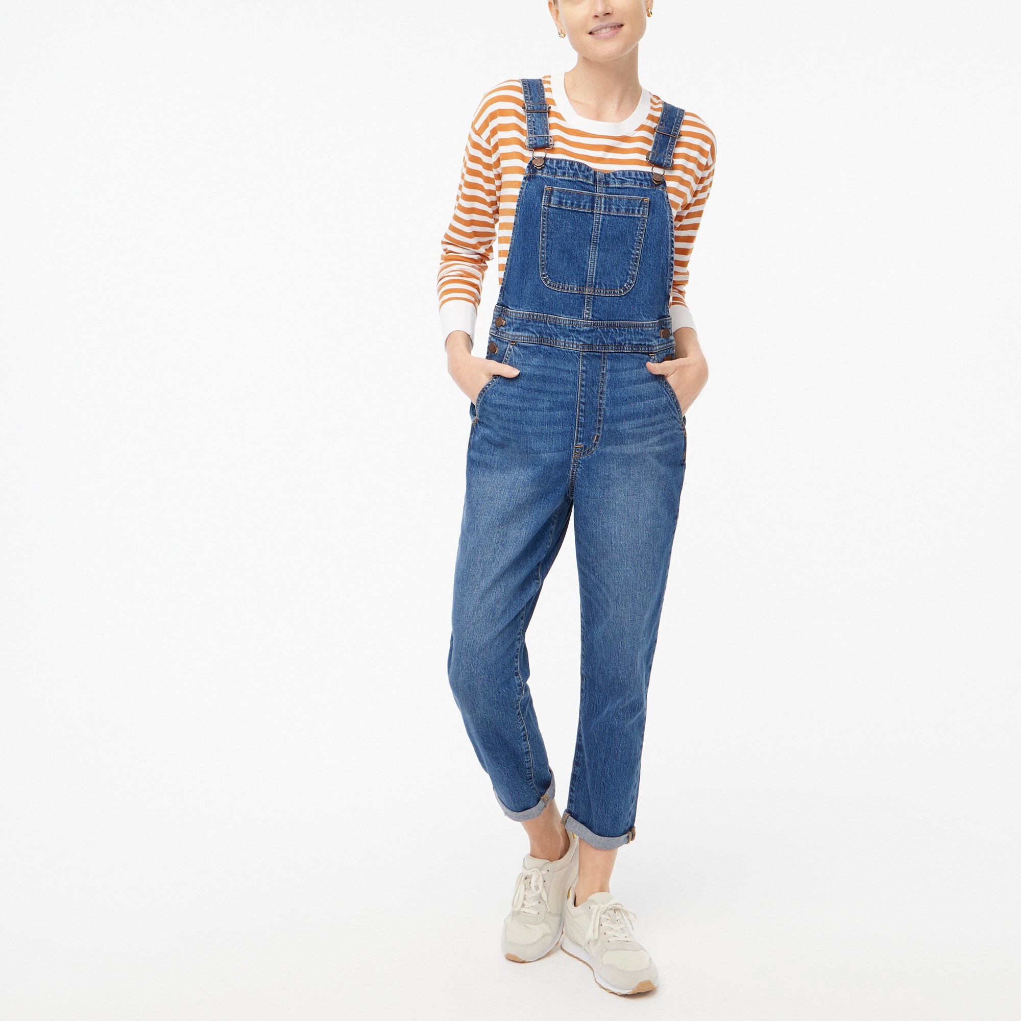 Factory: Classic Overalls In All-day Stretch For Women
