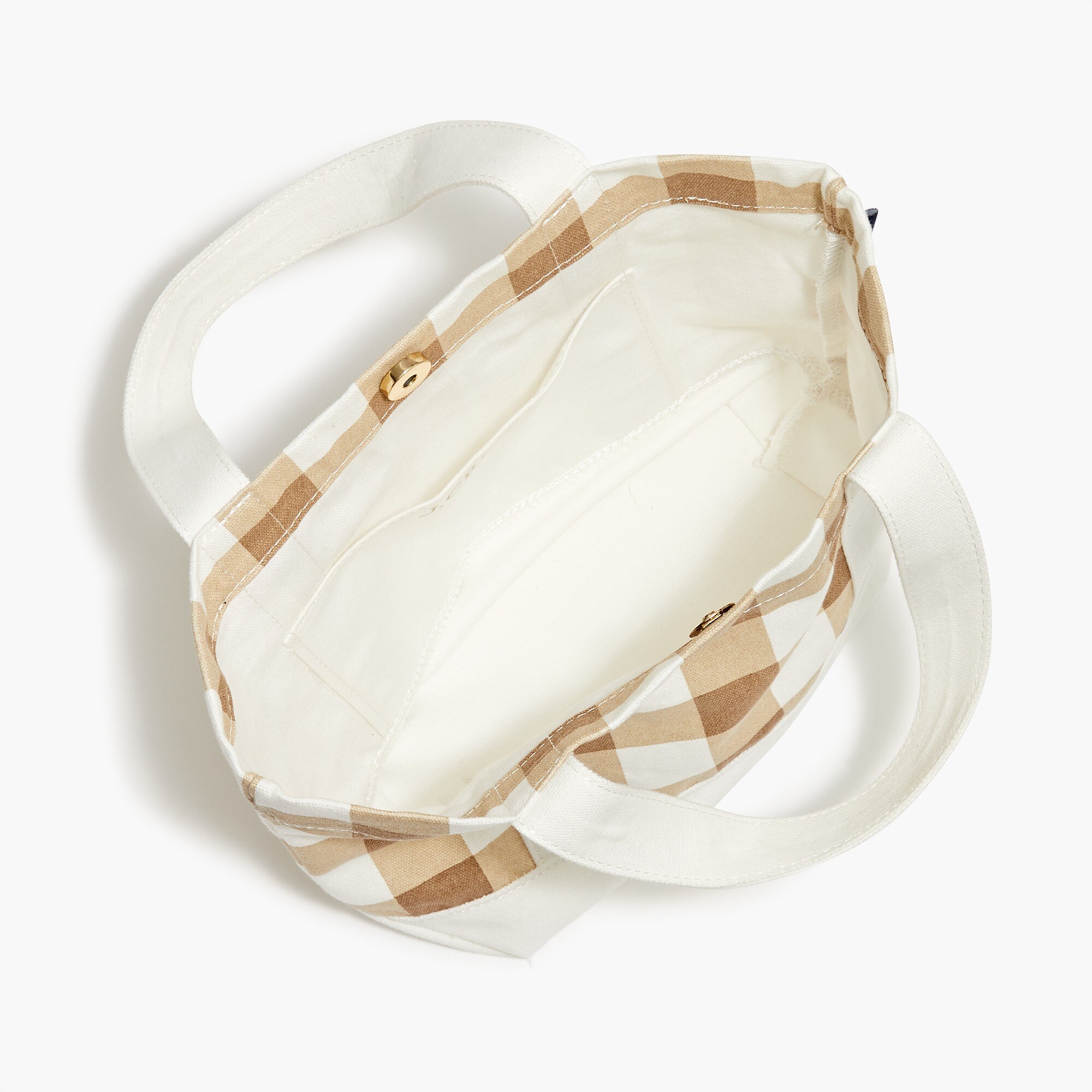 Factory: Mini Structured Canvas Tote Bag For Women