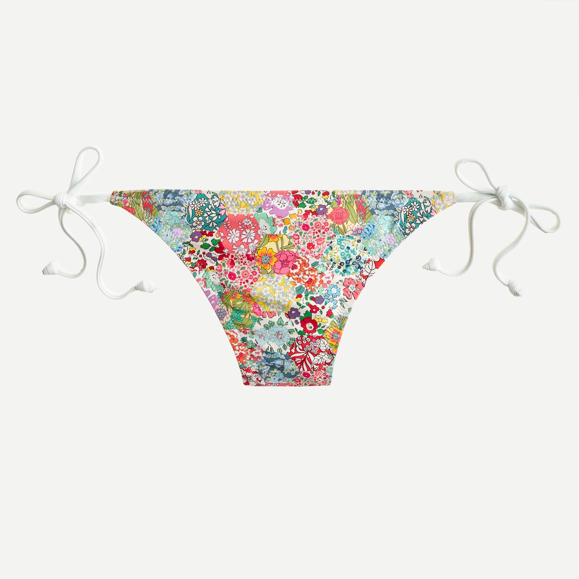 J.Crew: String Bikini Bottom In Liberty® Patchwork Dream Floral For Women