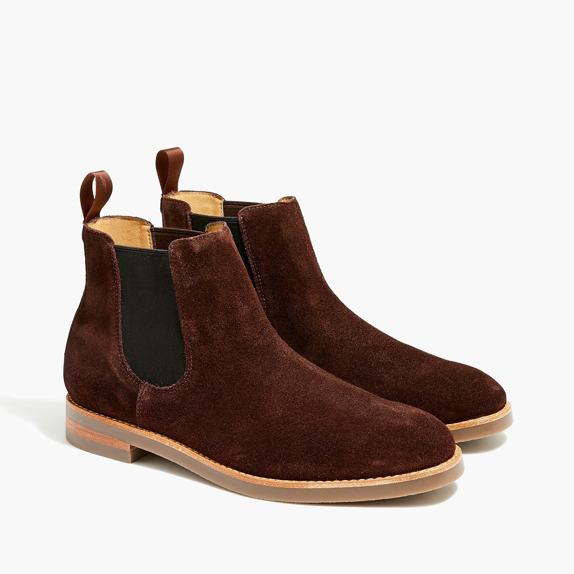 Factory: Suede Chelsea Boot For Men