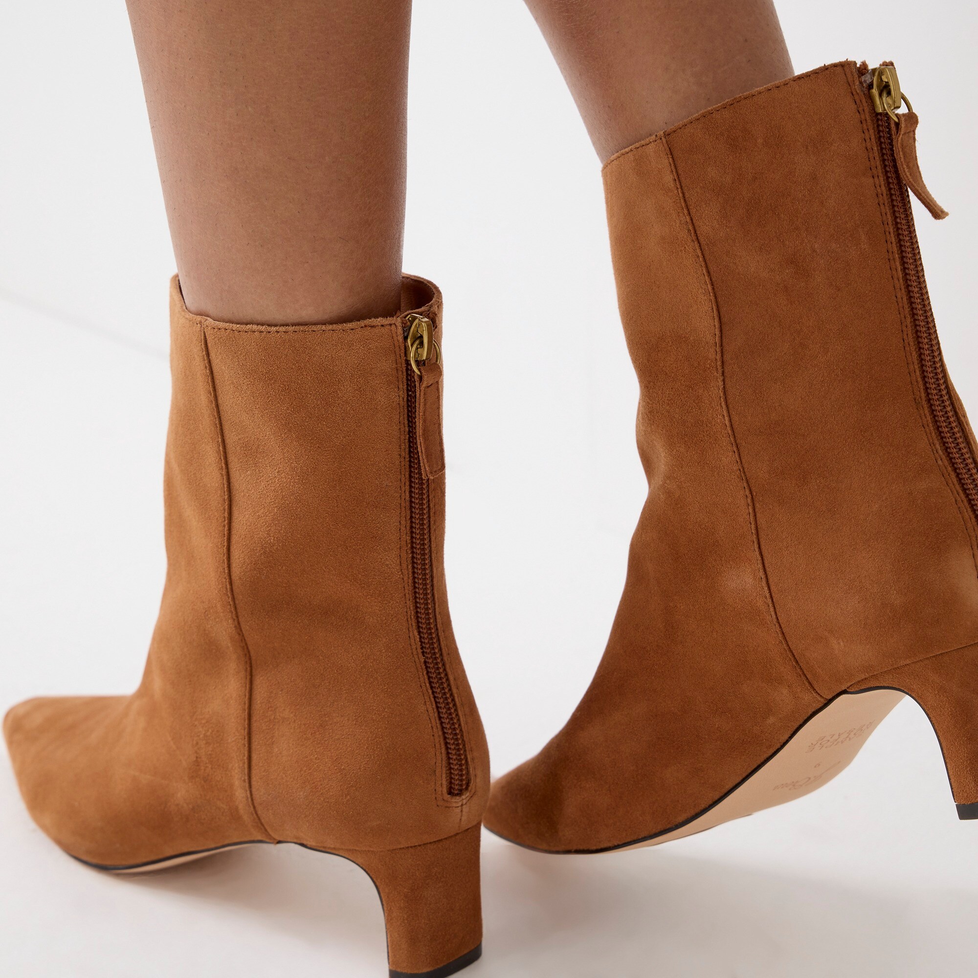 J.Crew: Stevie Ankle Boots In Suede For Women
