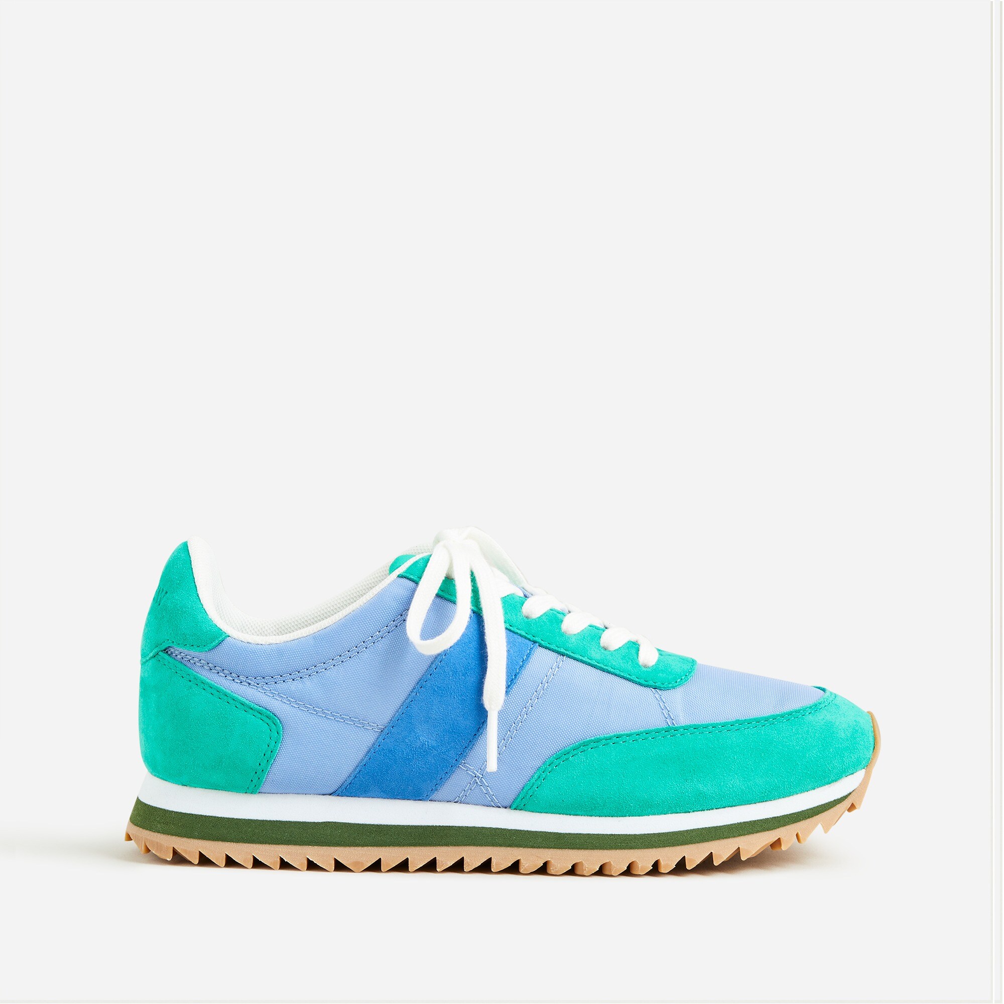 J.Crew: J.Crew Trainers In Colorblock For Women