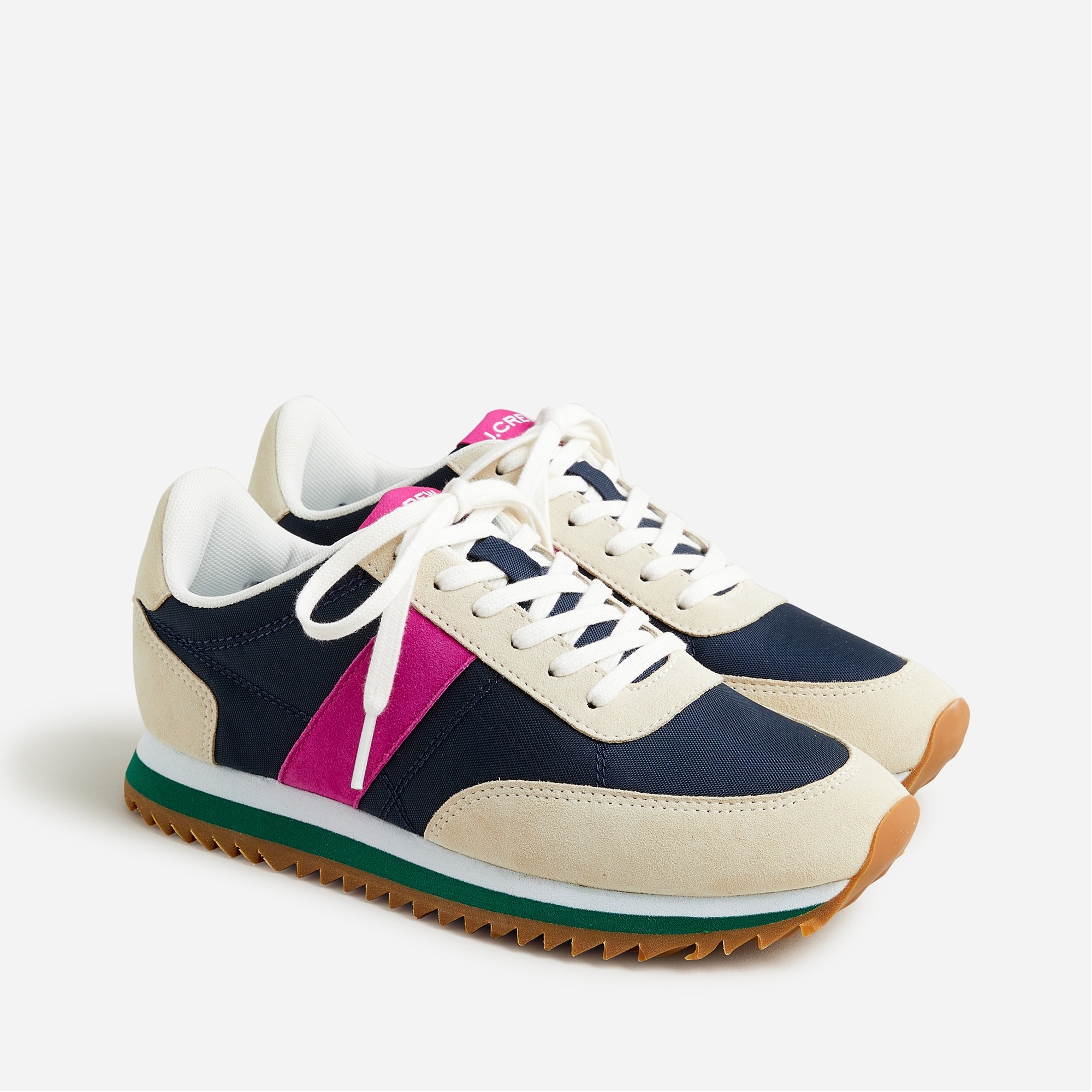 J.Crew: J.Crew Trainers In Colorblock For Women