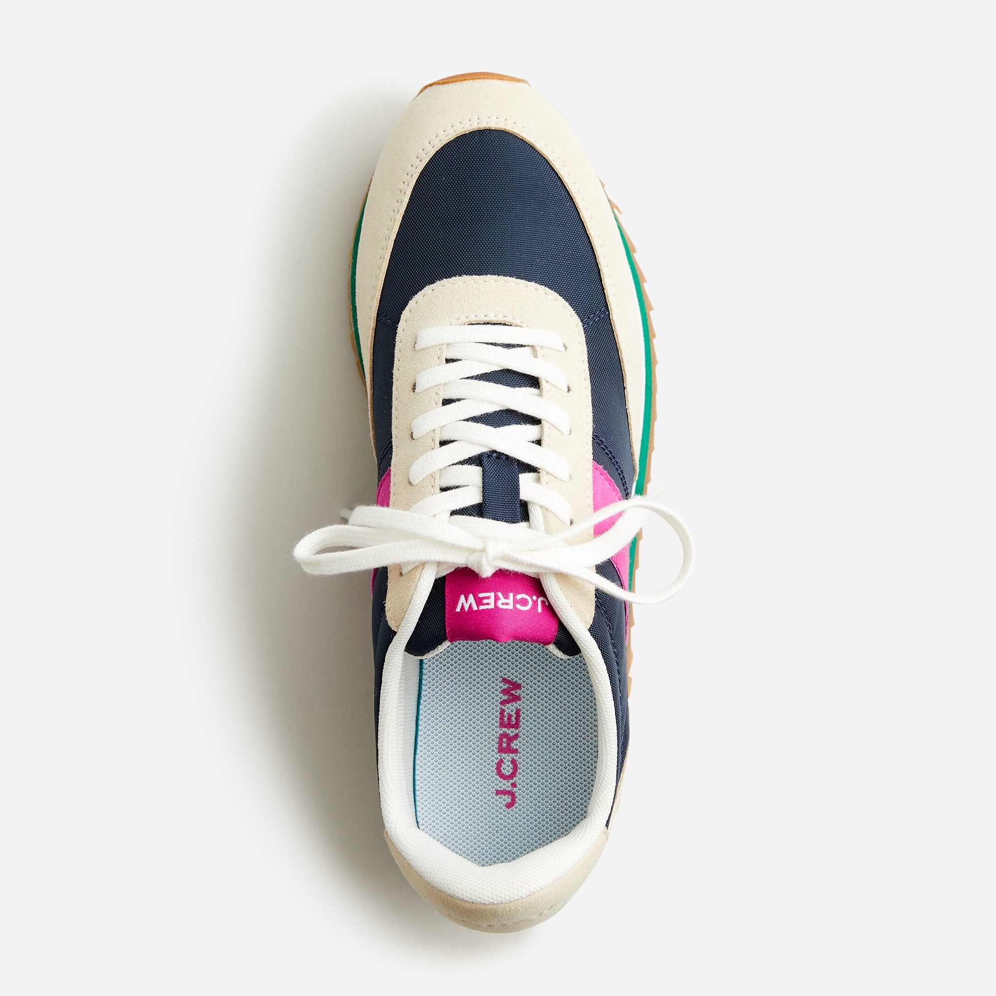 J.Crew: J.Crew Trainers In Colorblock For Women