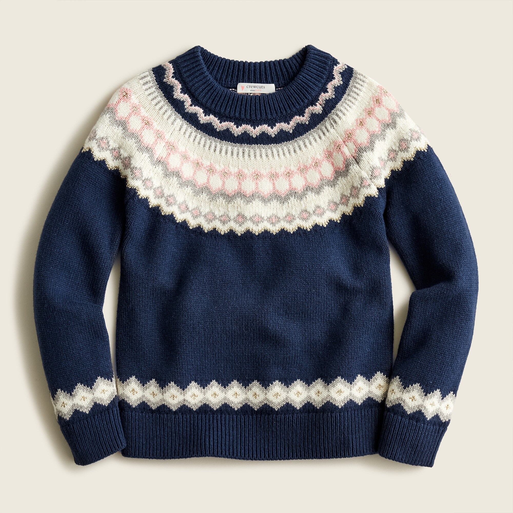 Girls' Classic Fair Isle Sweater For Girls | J.Crew