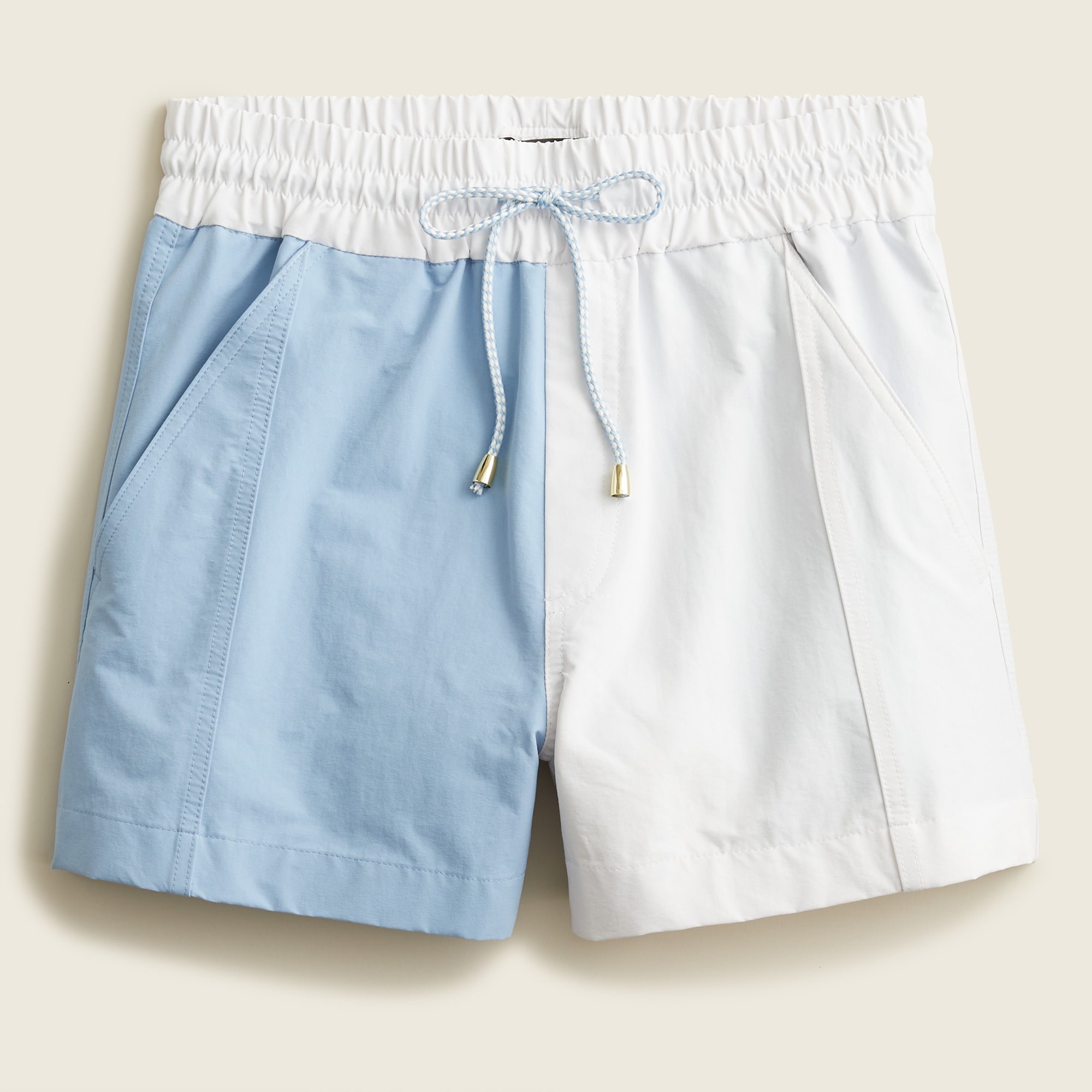 J.Crew: Paddle Short In Colorblock For Women