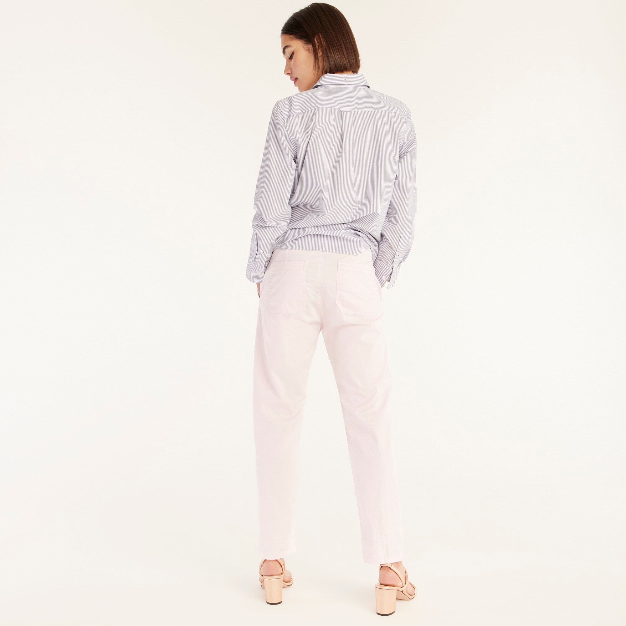 J.Crew: Patch-pocket Slim Boyfriend Chino Pant For Women
