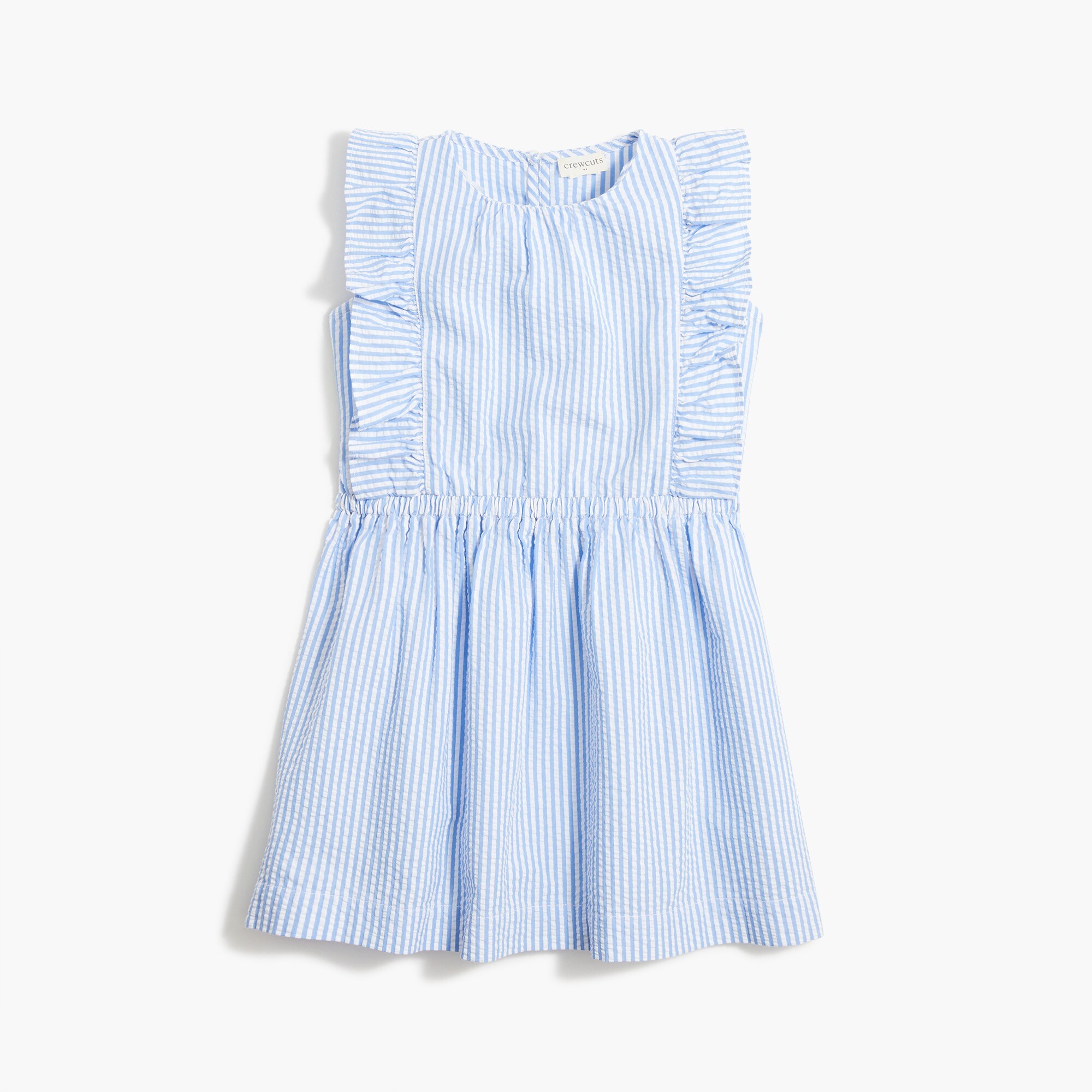 Factory: Girls' Seersucker Dress For Girls