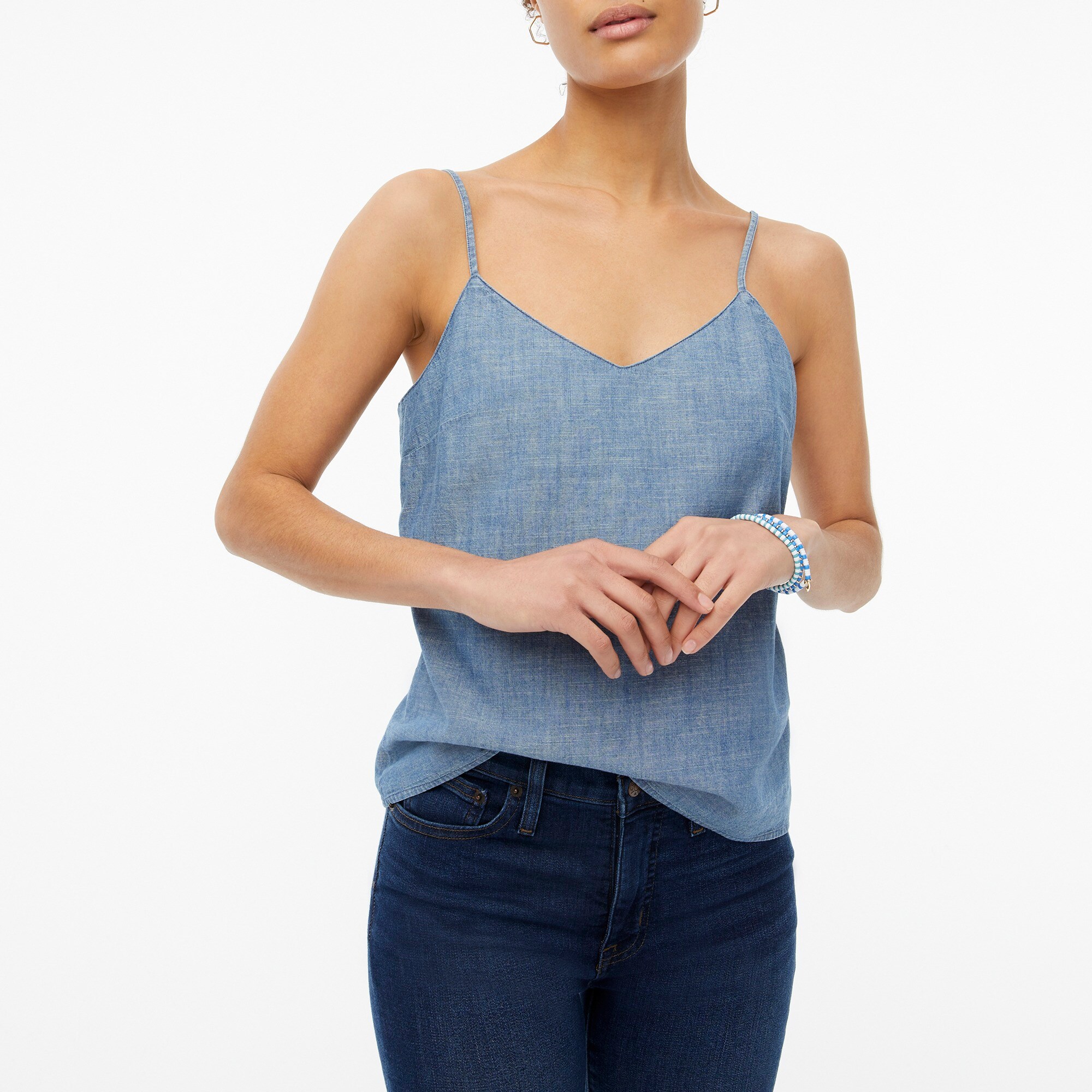 Factory: Chambray Cami Top For Women