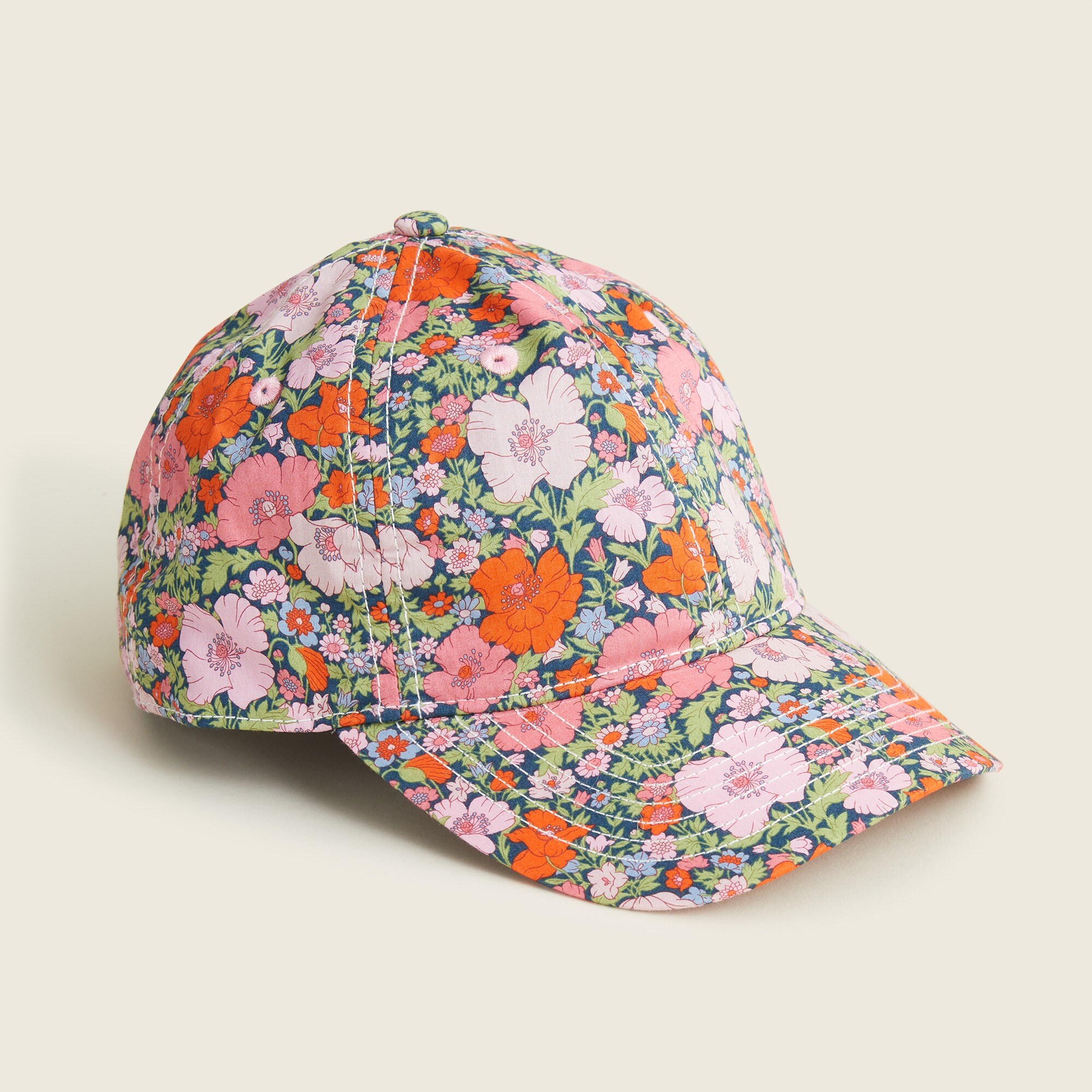 J.Crew: Baseball Cap In Liberty® Fabric For Women