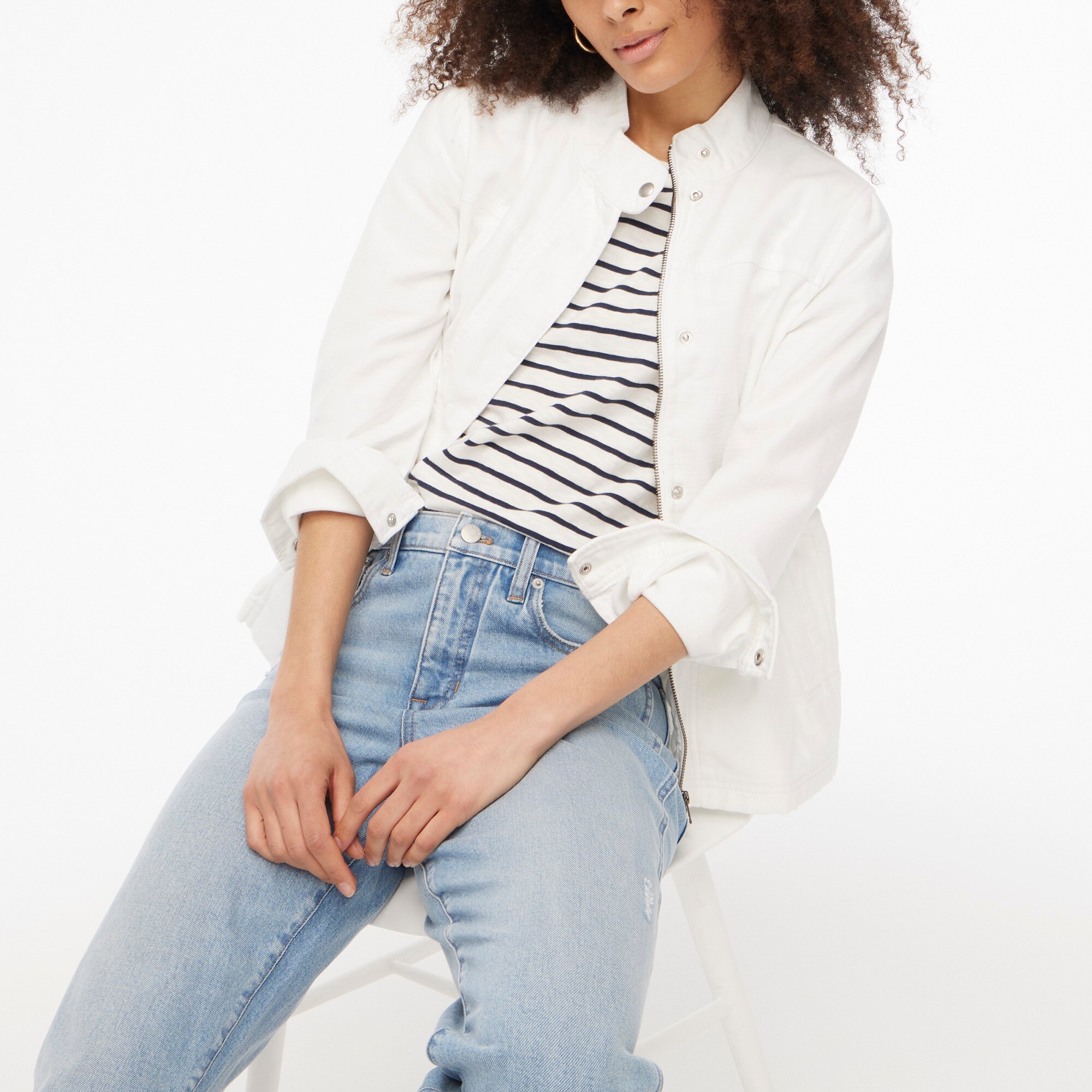 Factory: Utility Drawcord Jacket For Women