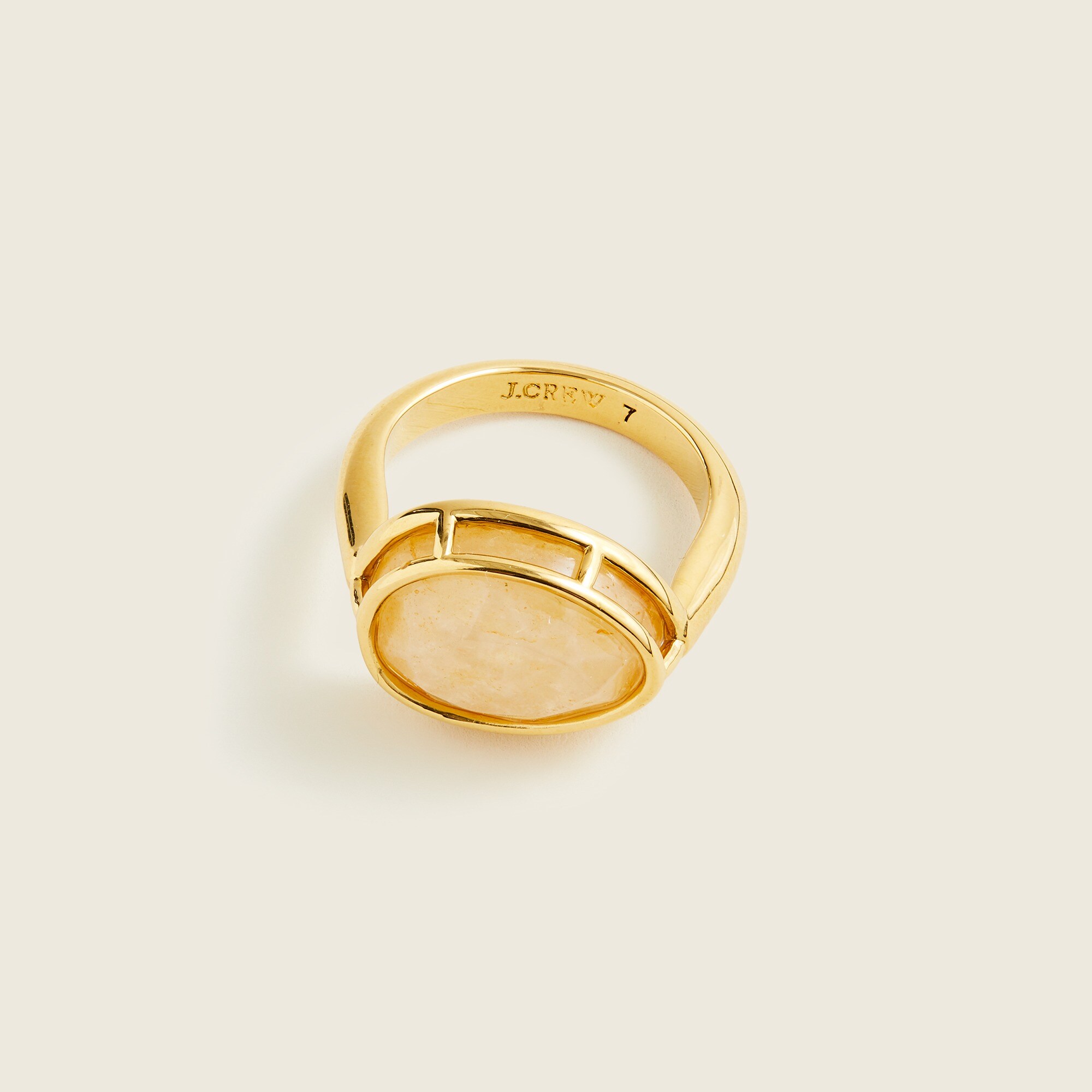 J.Crew: Framed Stone Ring For Women
