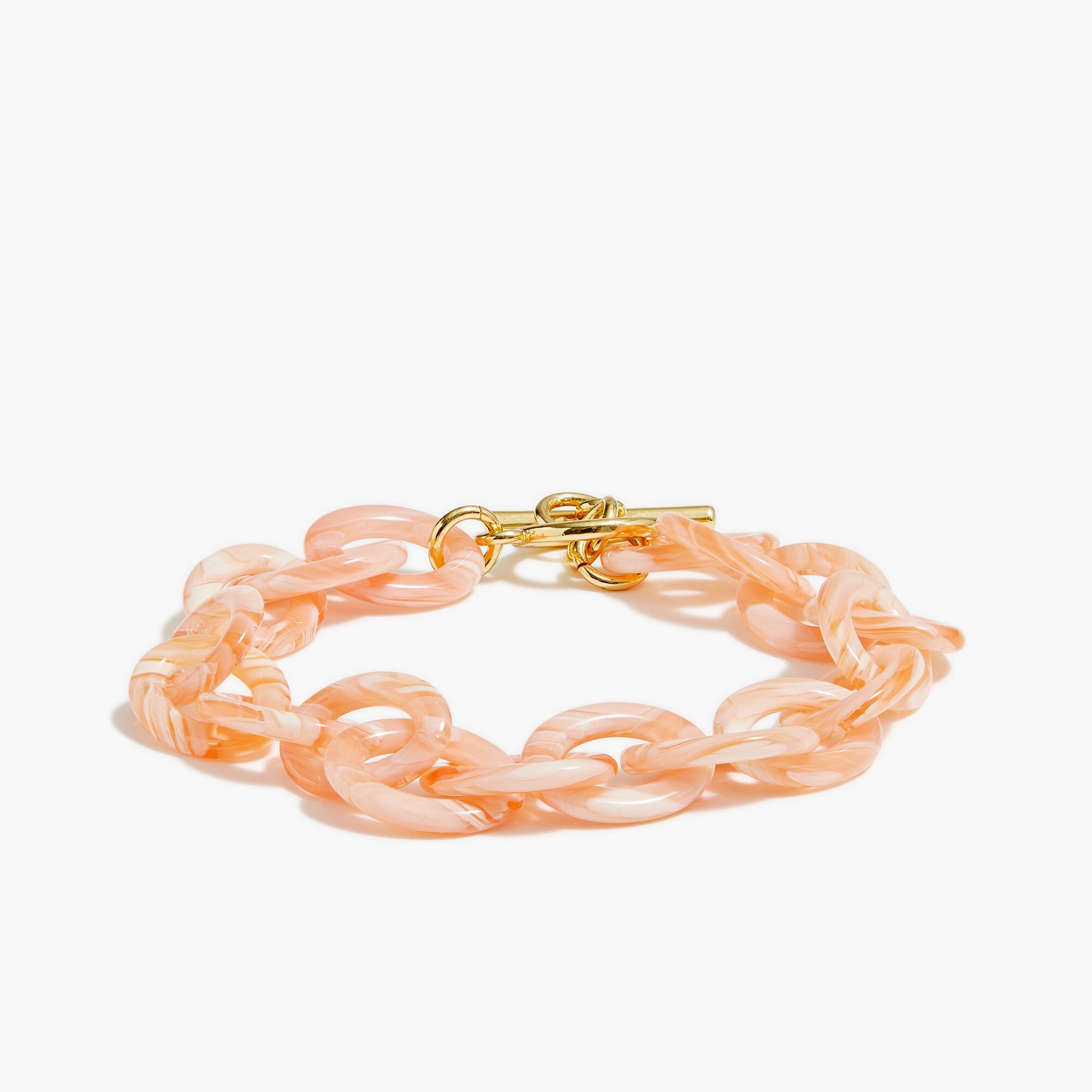 Factory: Adjustable Acetate Link Bracelet For Women