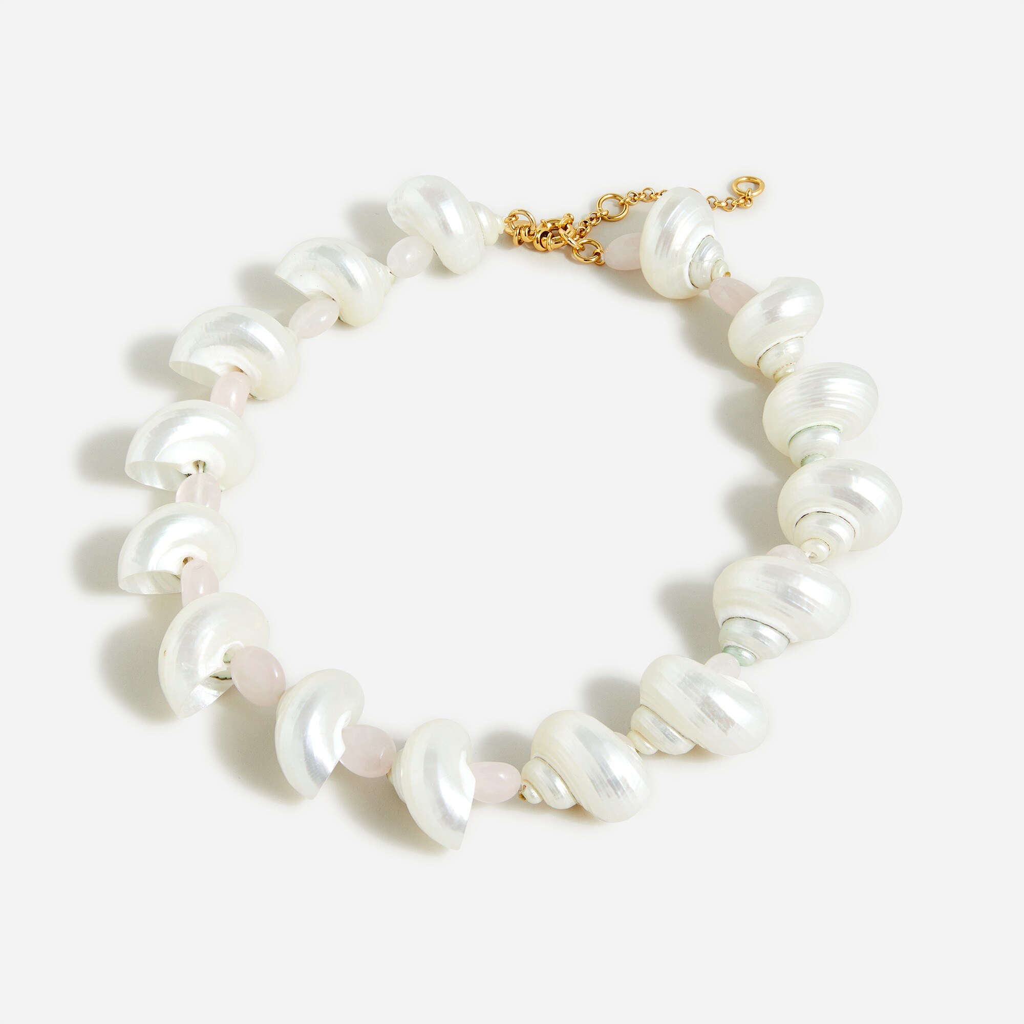 J.Crew: Turbo Shell Necklace For Women