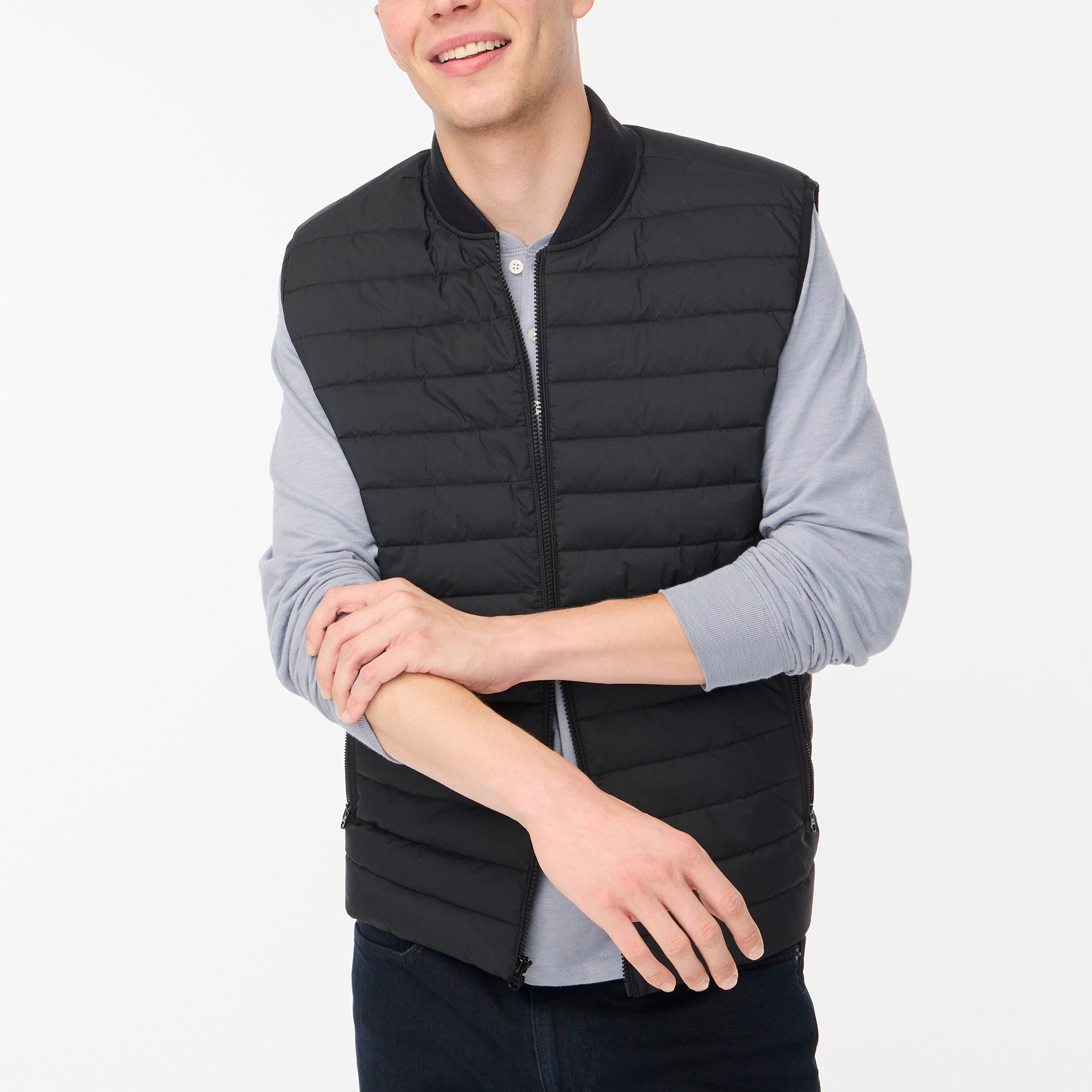 J.Crew Quilted puffer vest | Hamilton Place