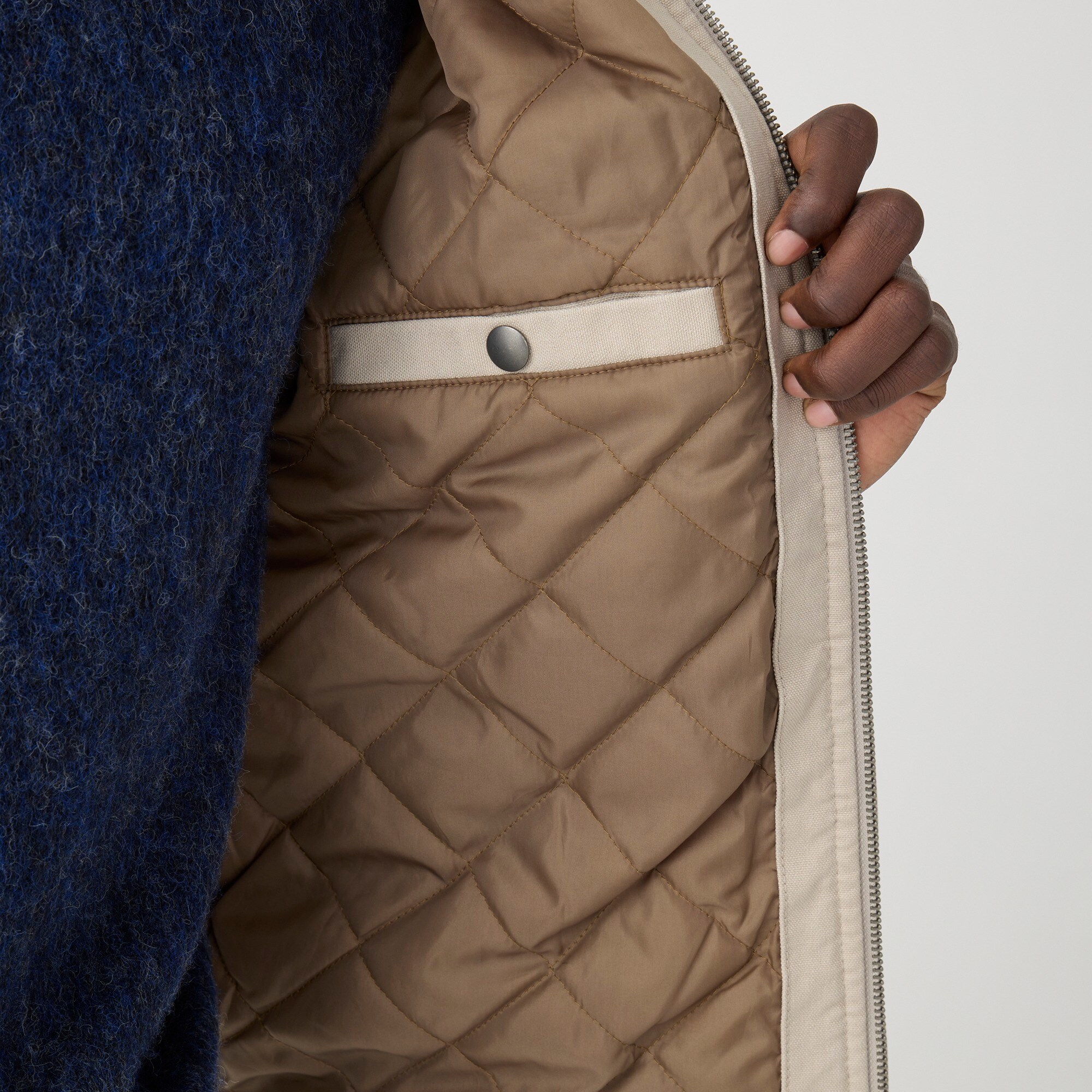 J.Crew: Wallace & Barnes Canvas Work Jacket For Men