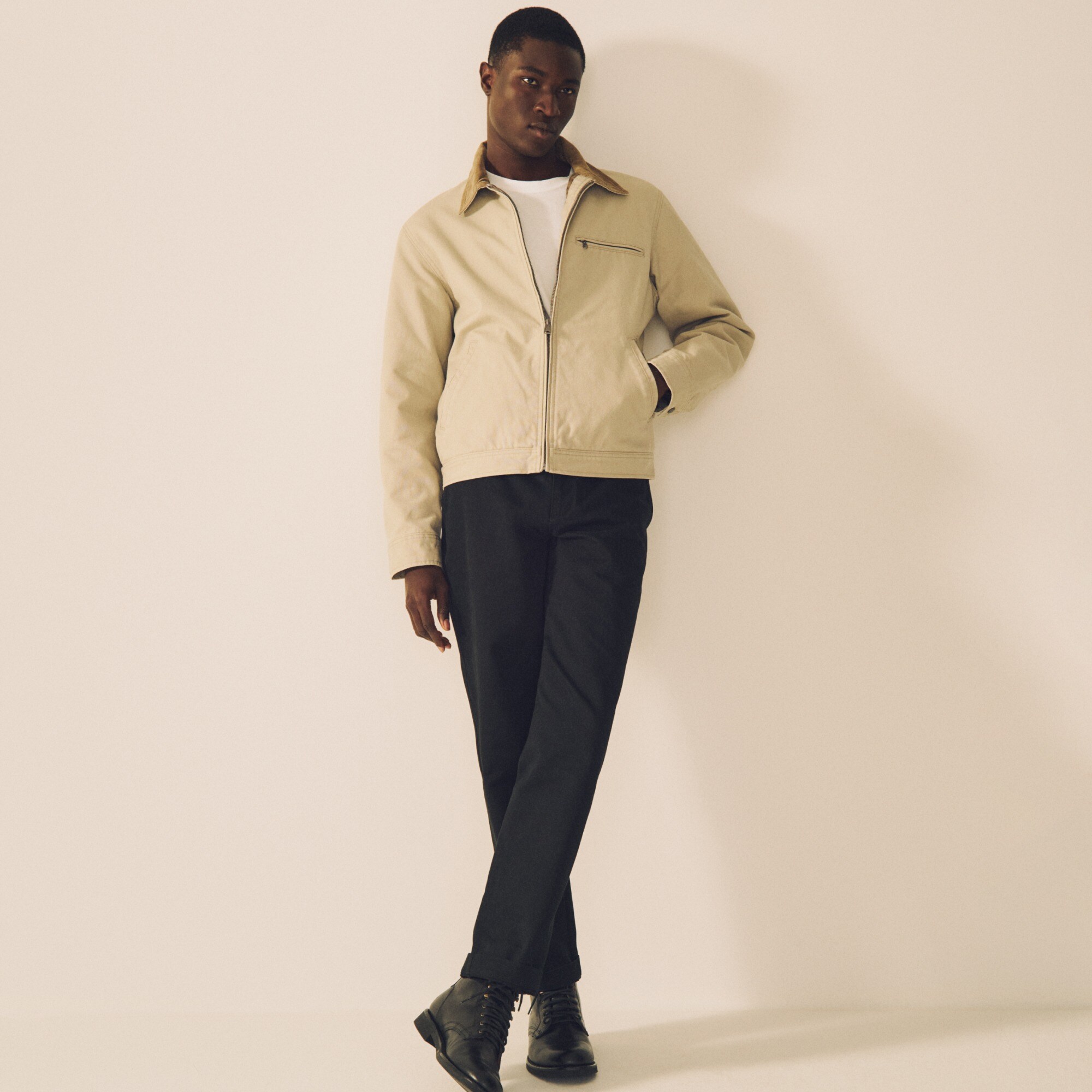 J.Crew: Wallace & Barnes Canvas Work Jacket For Men