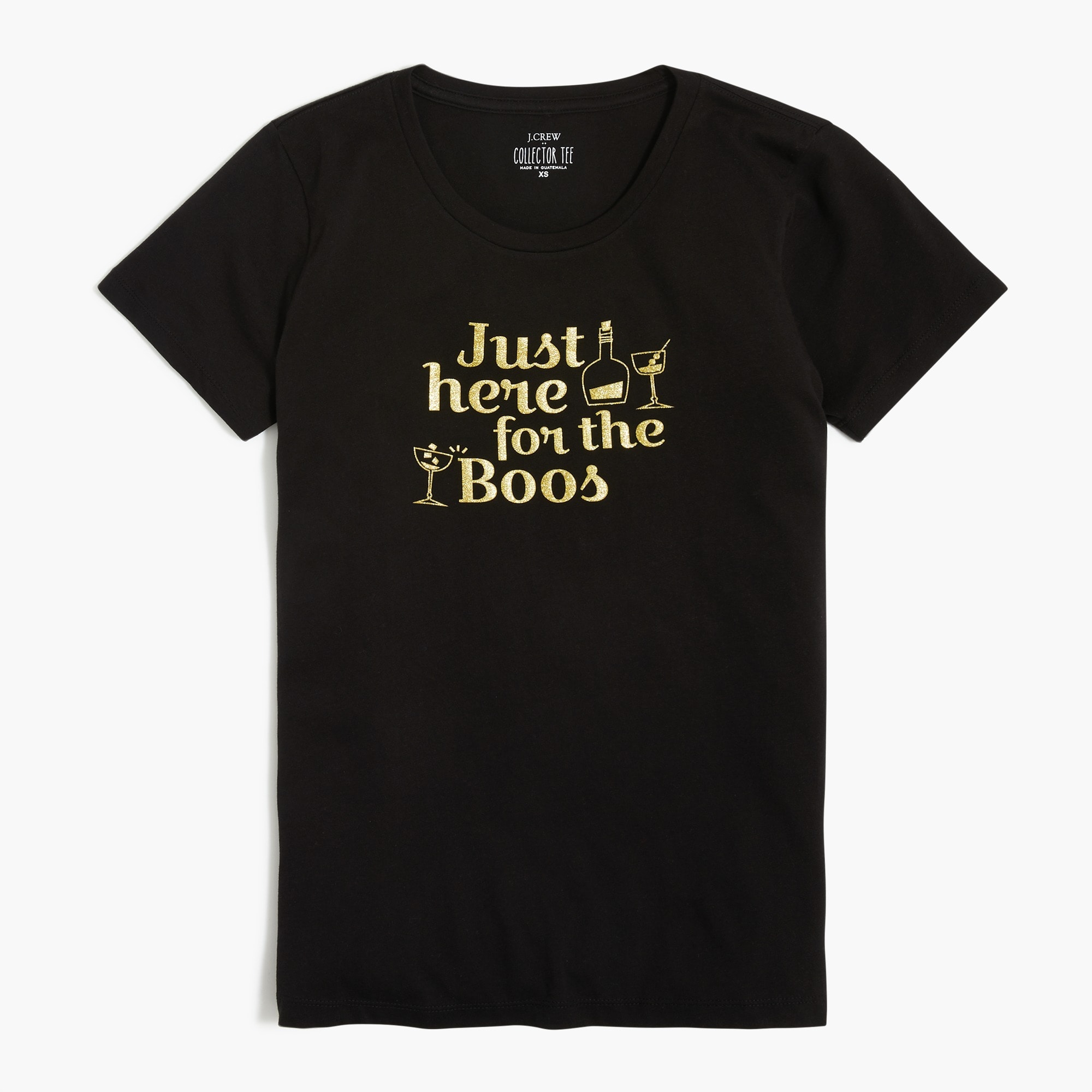 Factory: "Just Here For The Boos" Graphic Tee For Women