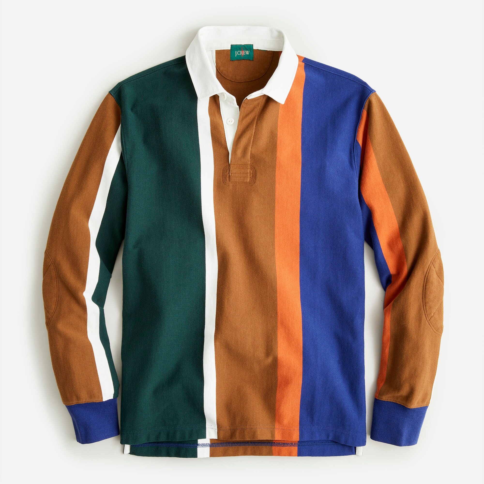 J.Crew: Rugby Shirt In Banner Stripe For Men