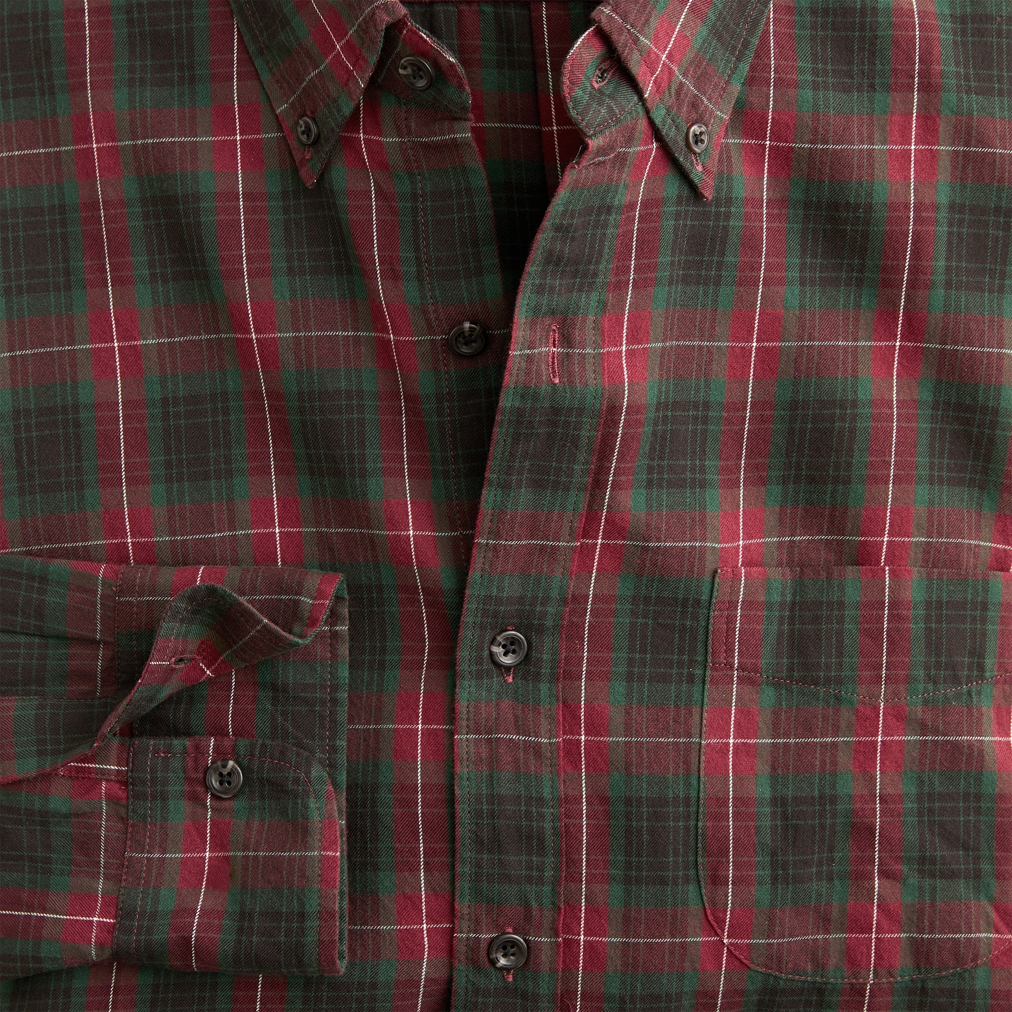 J.Crew: Brushed Twill Shirt For Men