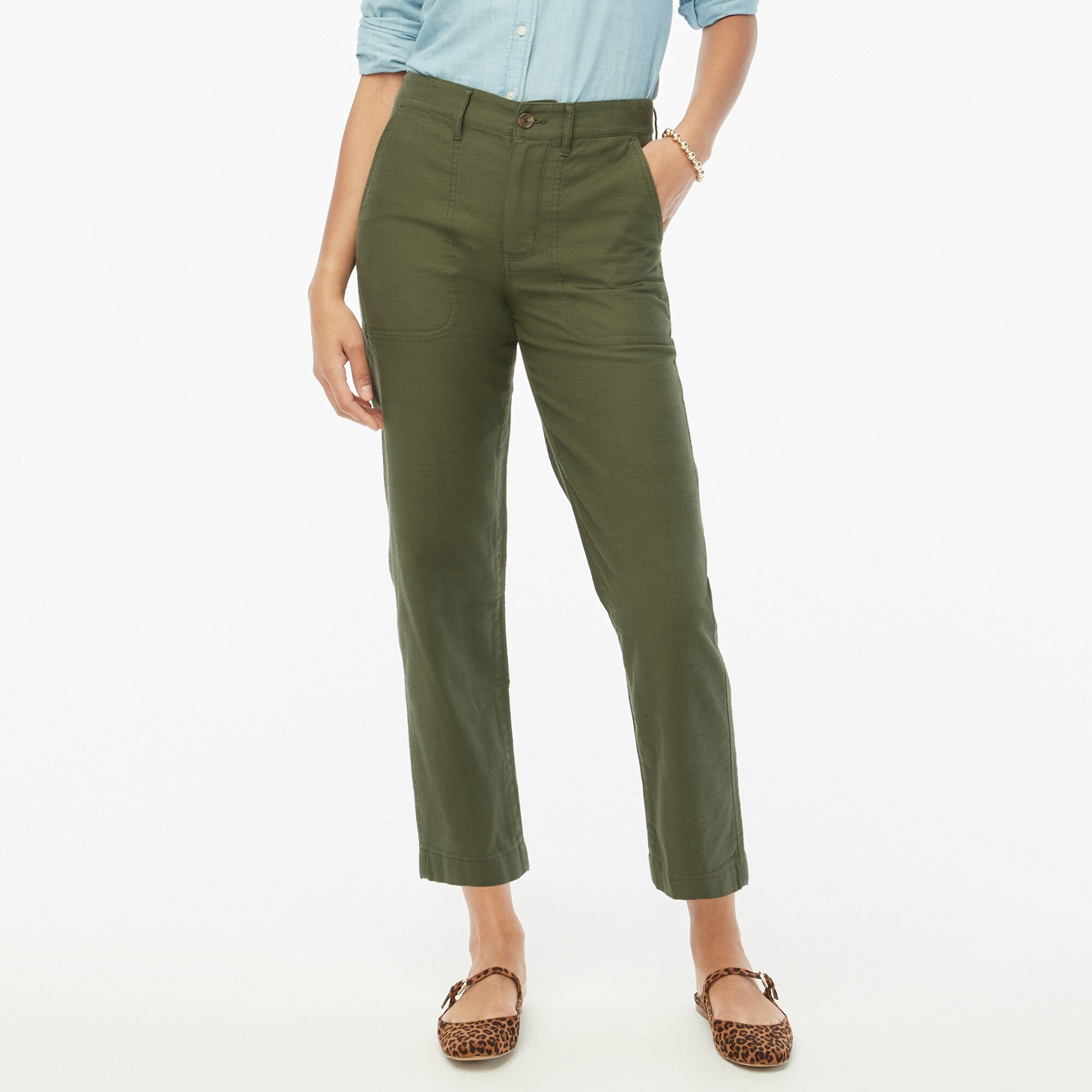 Factory: Cotton Camp Pant For Women