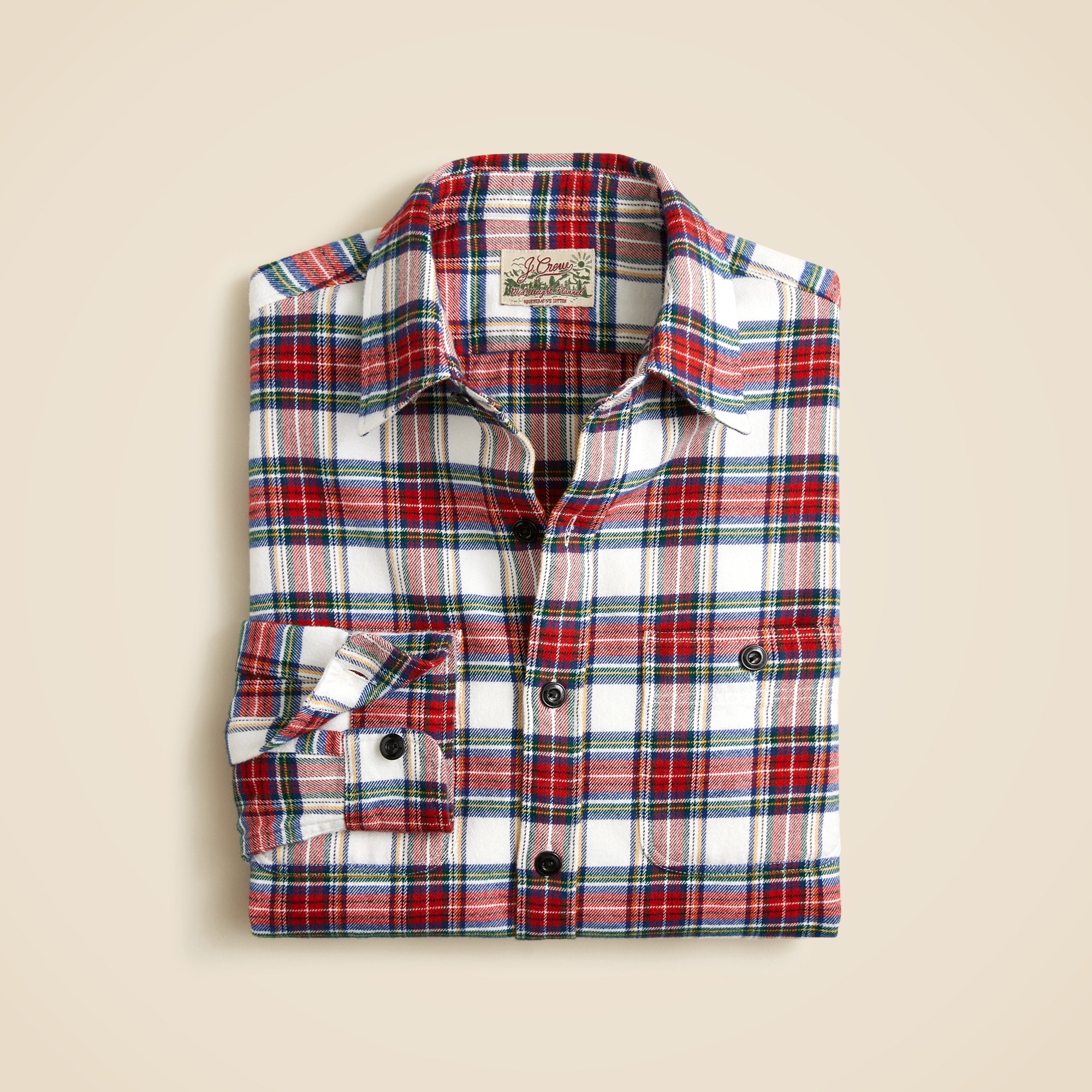 Men's Midweight Flannel Casual Shirts | J.Crew