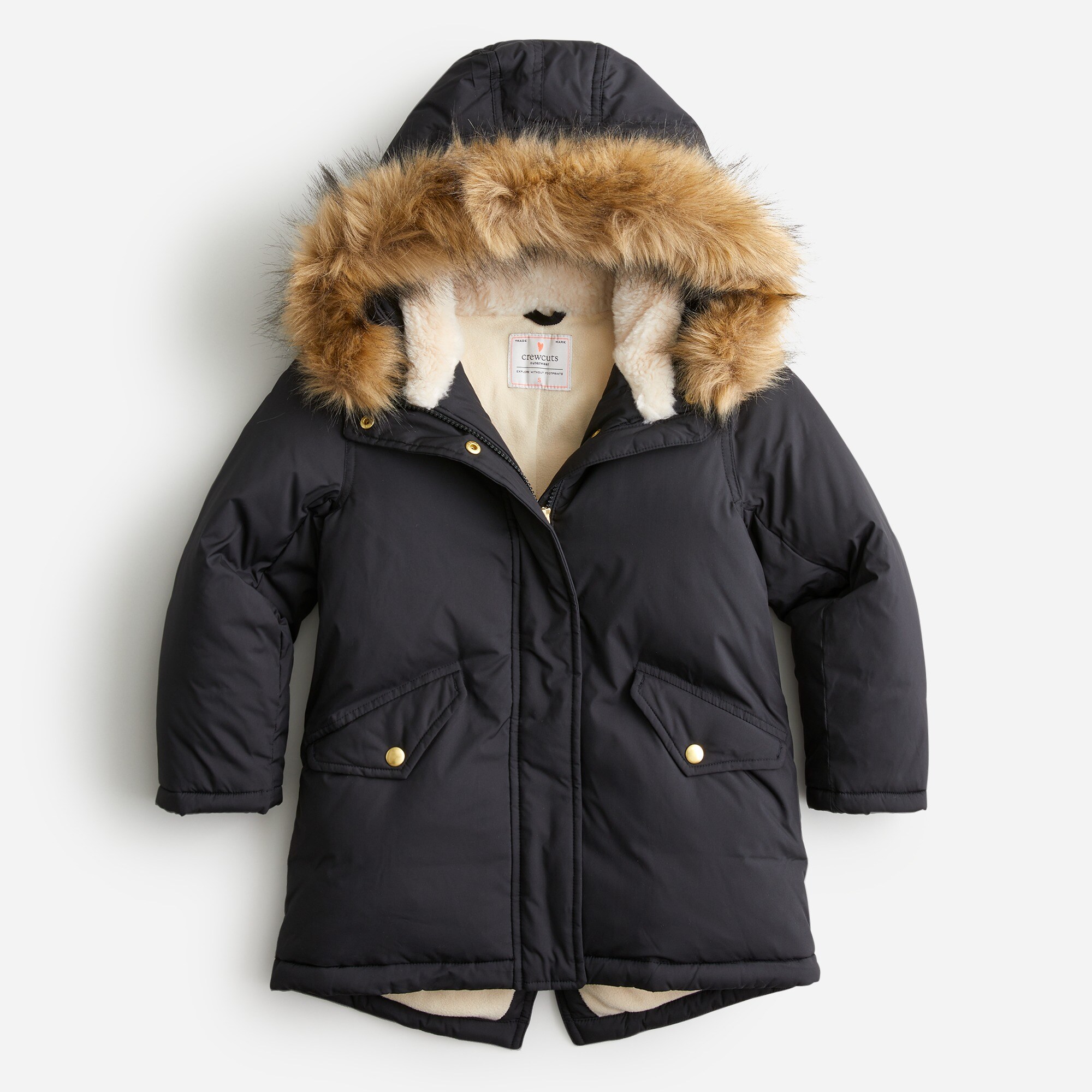 Girls' Puffer Jacket With PrimaLoft® For Girls | J.Crew