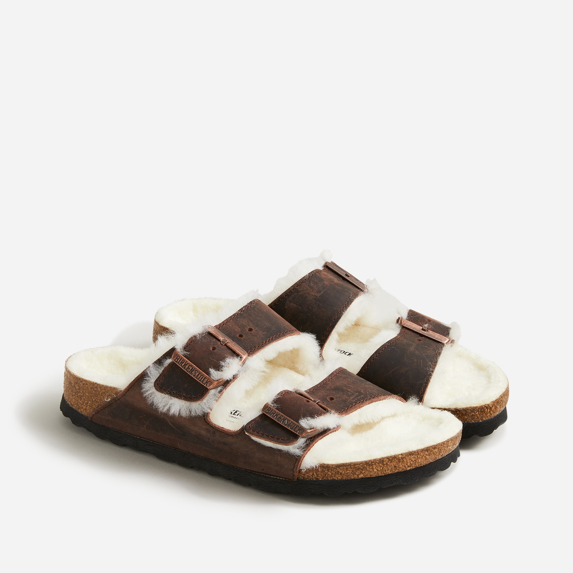 J.Crew: Pre-order Birkenstock® Arizona Shearling Sandals For Women