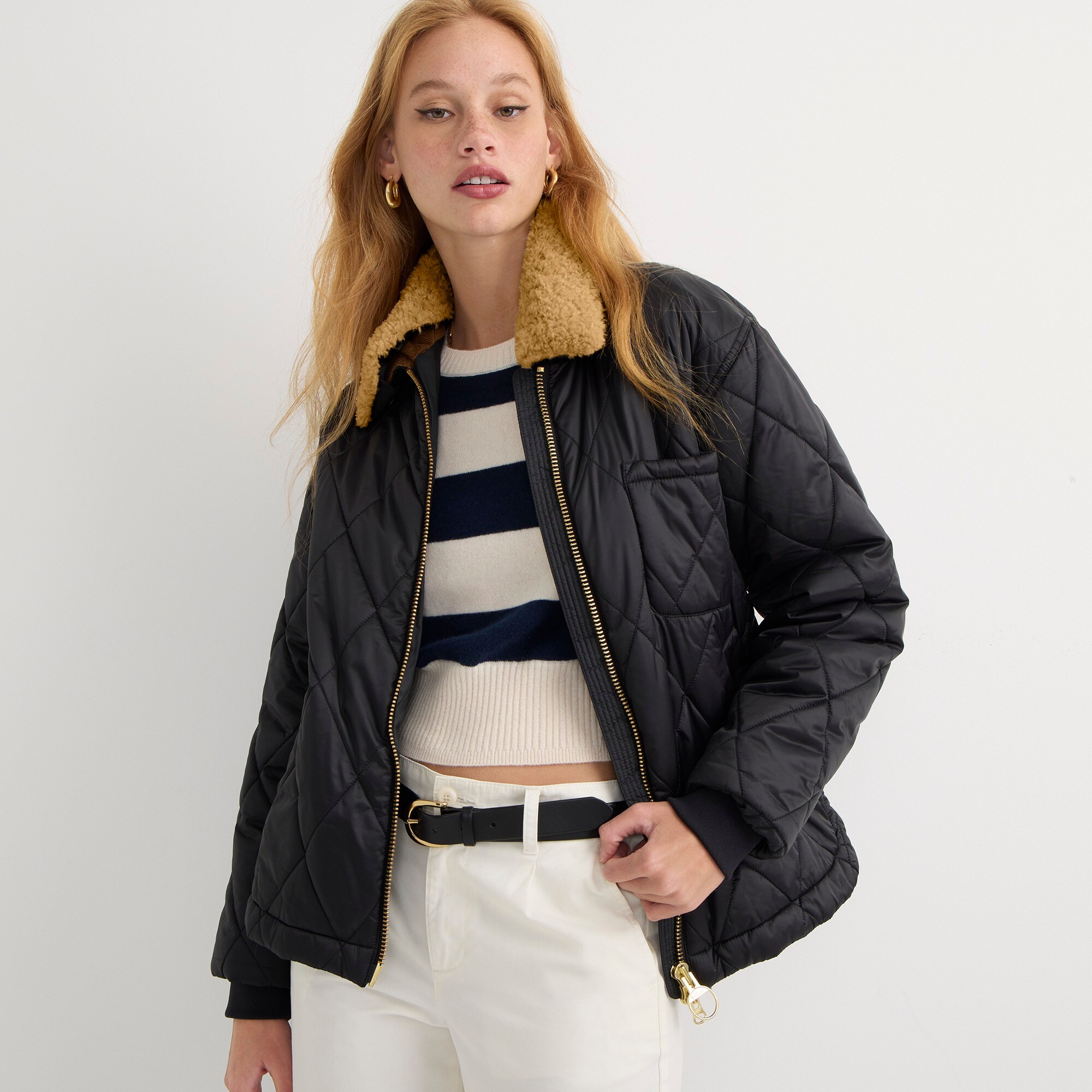 J.Crew: Limited-edition Barbour® Vaila Quilted Jacket For Women