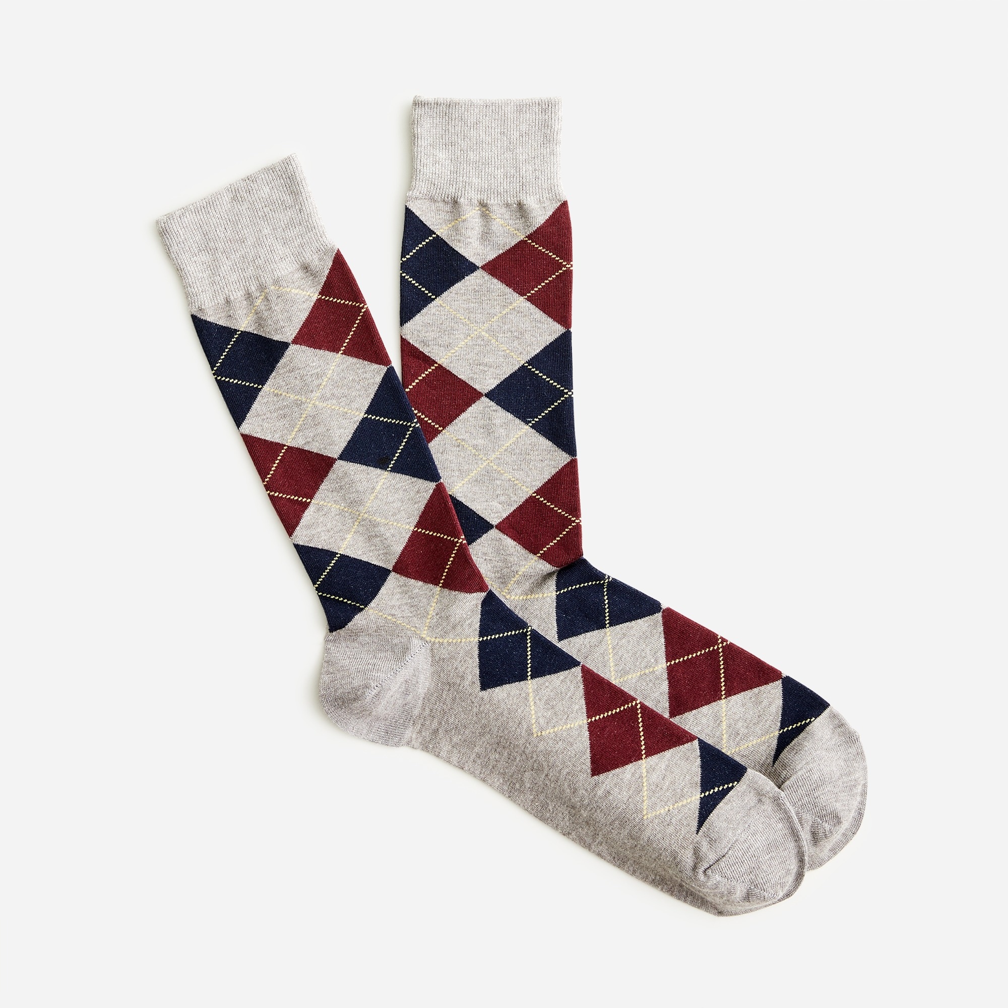 J.Crew: Argyle Socks For Men
