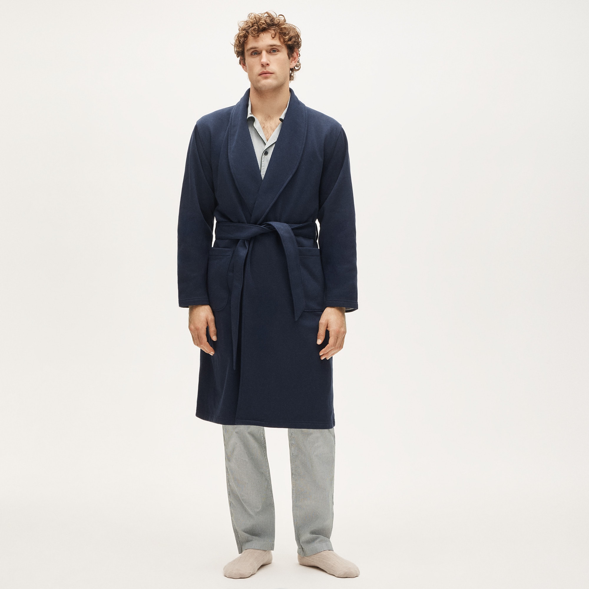 J.Crew: Fleece Robe For Men