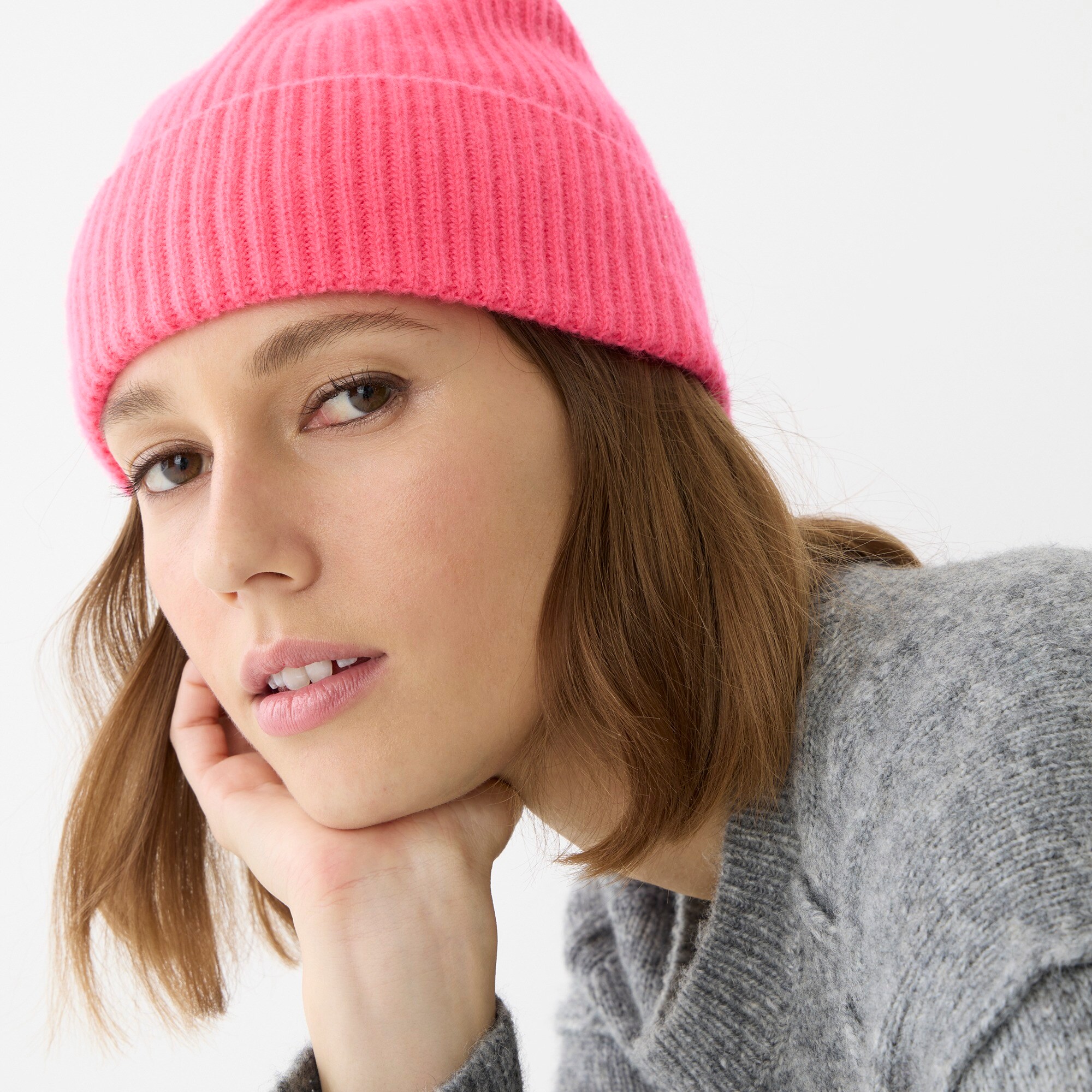 J.Crew: Cashmere Beanie For Women