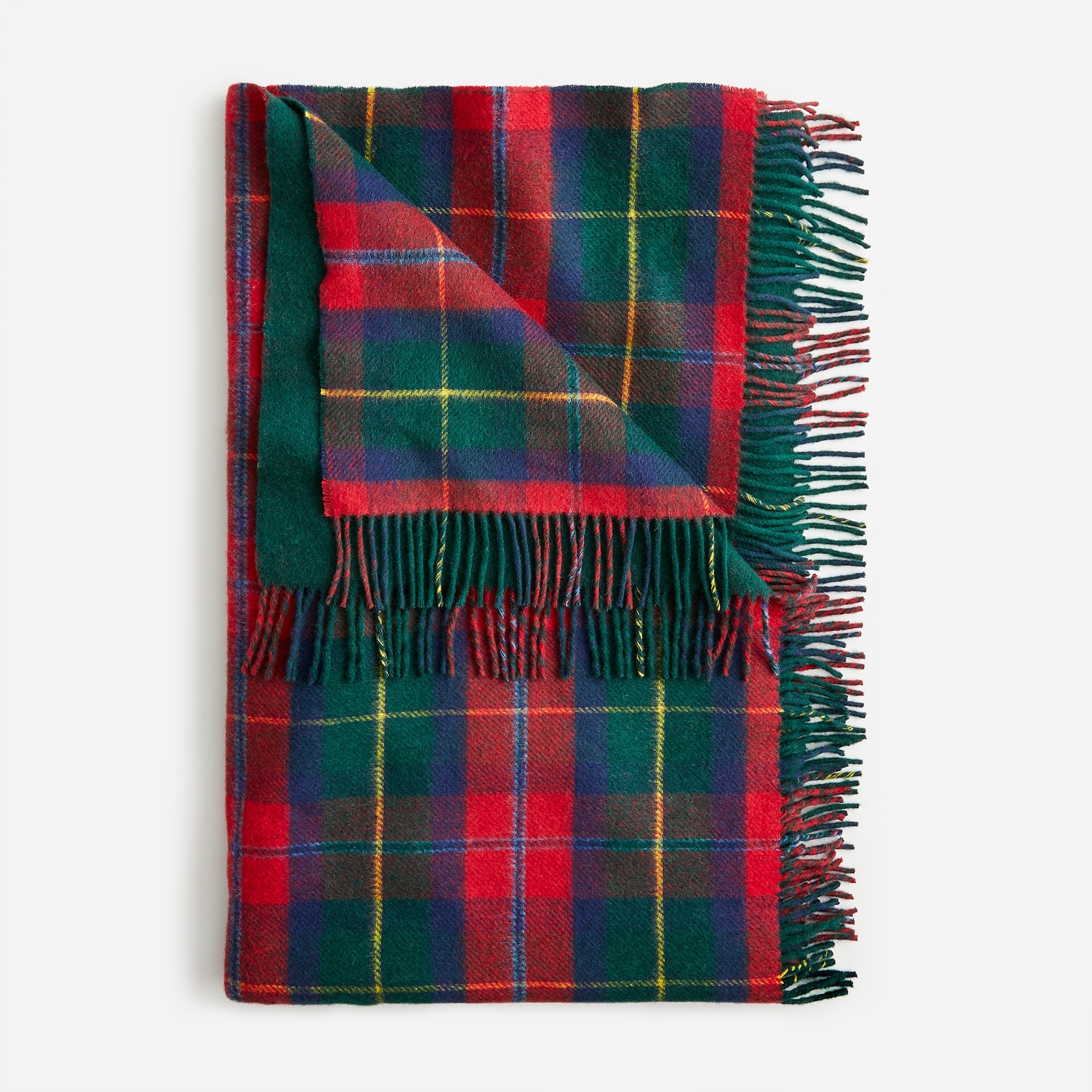 Abraham Moon & Sons For J.Crew Double-faced Throw Blanket In English ...