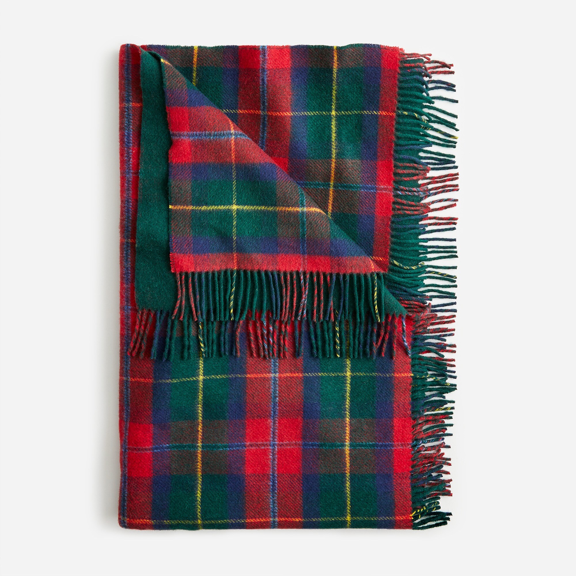 Abraham Moon & Sons For J.Crew Double-faced Throw Blanket In English ...