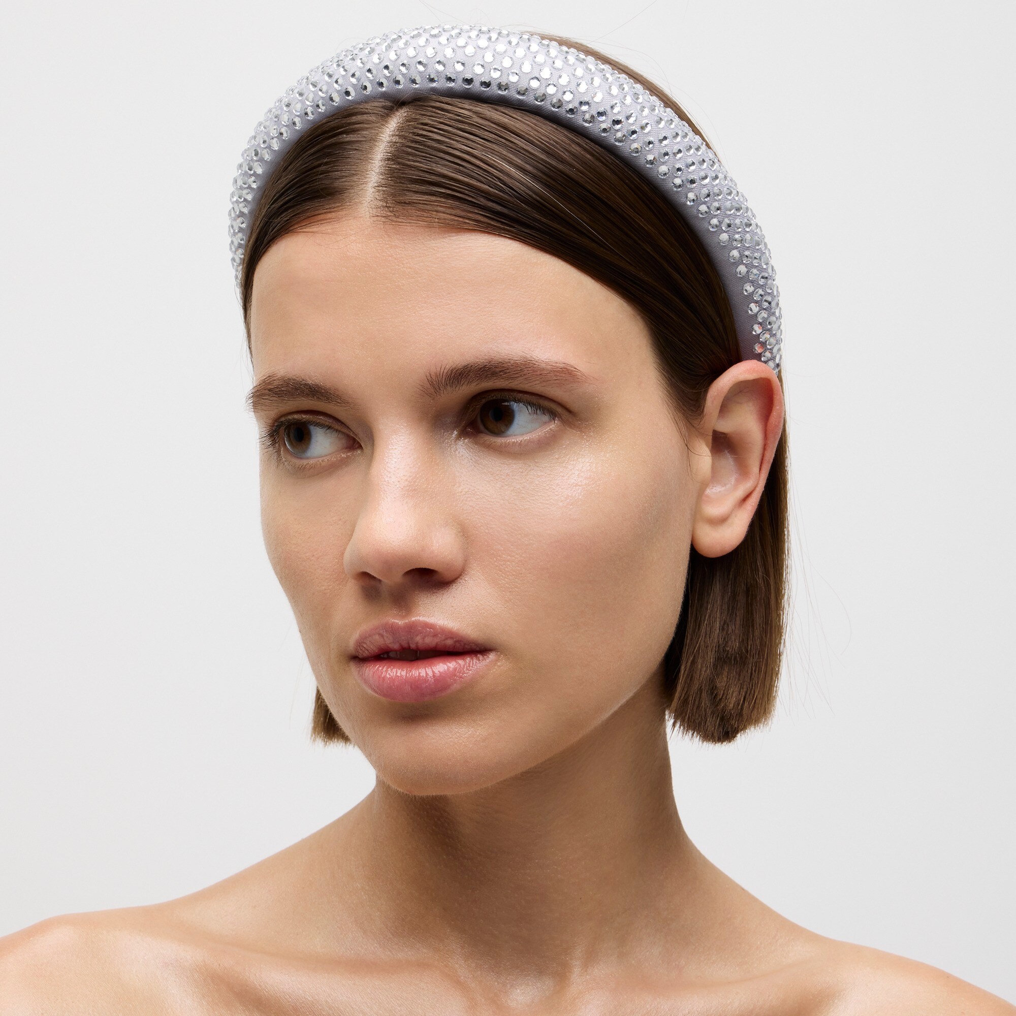 J.Crew: Rhinestone-studded Headband For Women