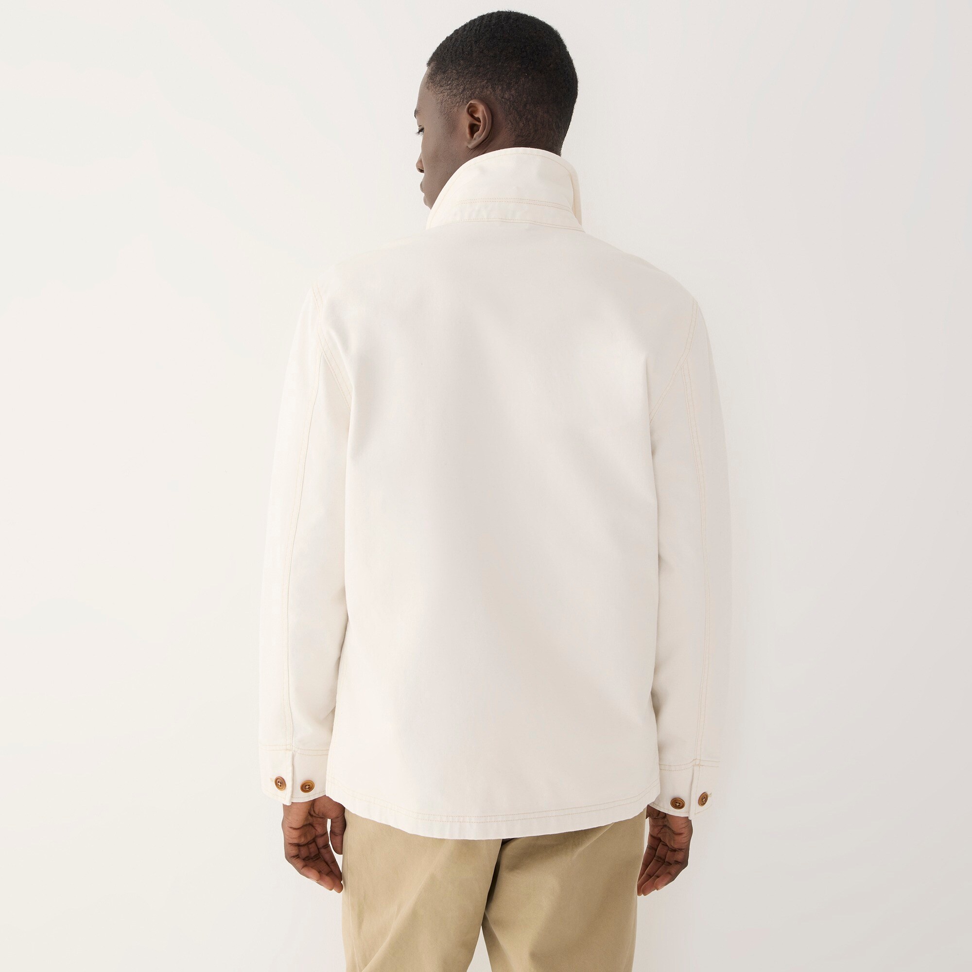 J.Crew: Wallace & Barnes Lightweight Twill Chore Jacket For Men