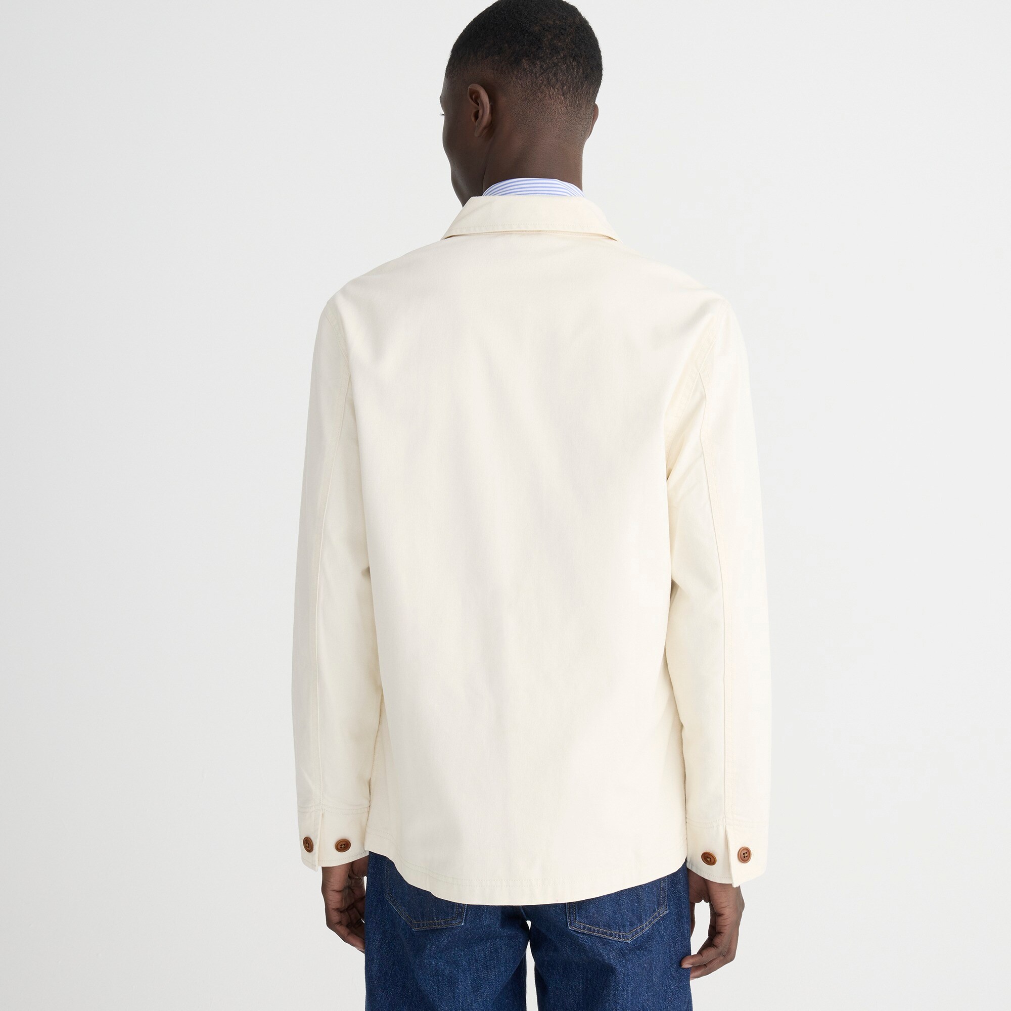J.Crew: Wallace & Barnes Lightweight Twill Chore Jacket For Men