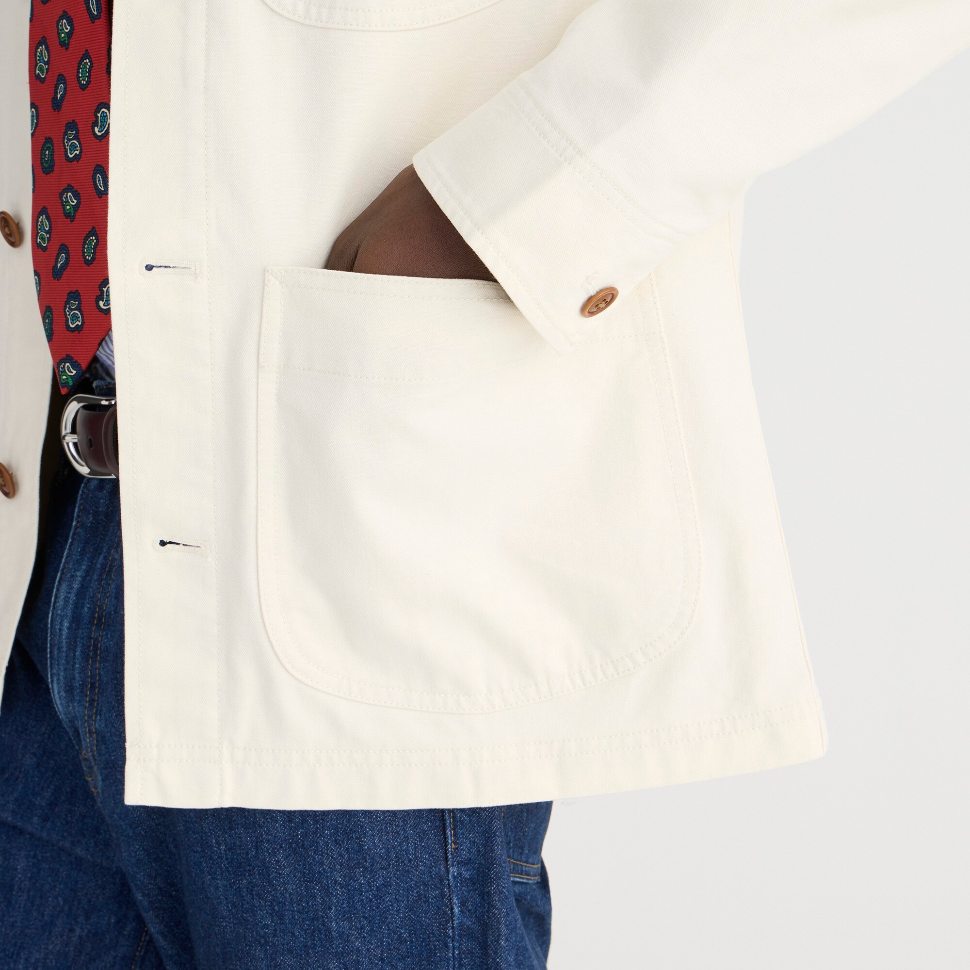 J.Crew: Wallace & Barnes Lightweight Twill Chore Jacket For Men