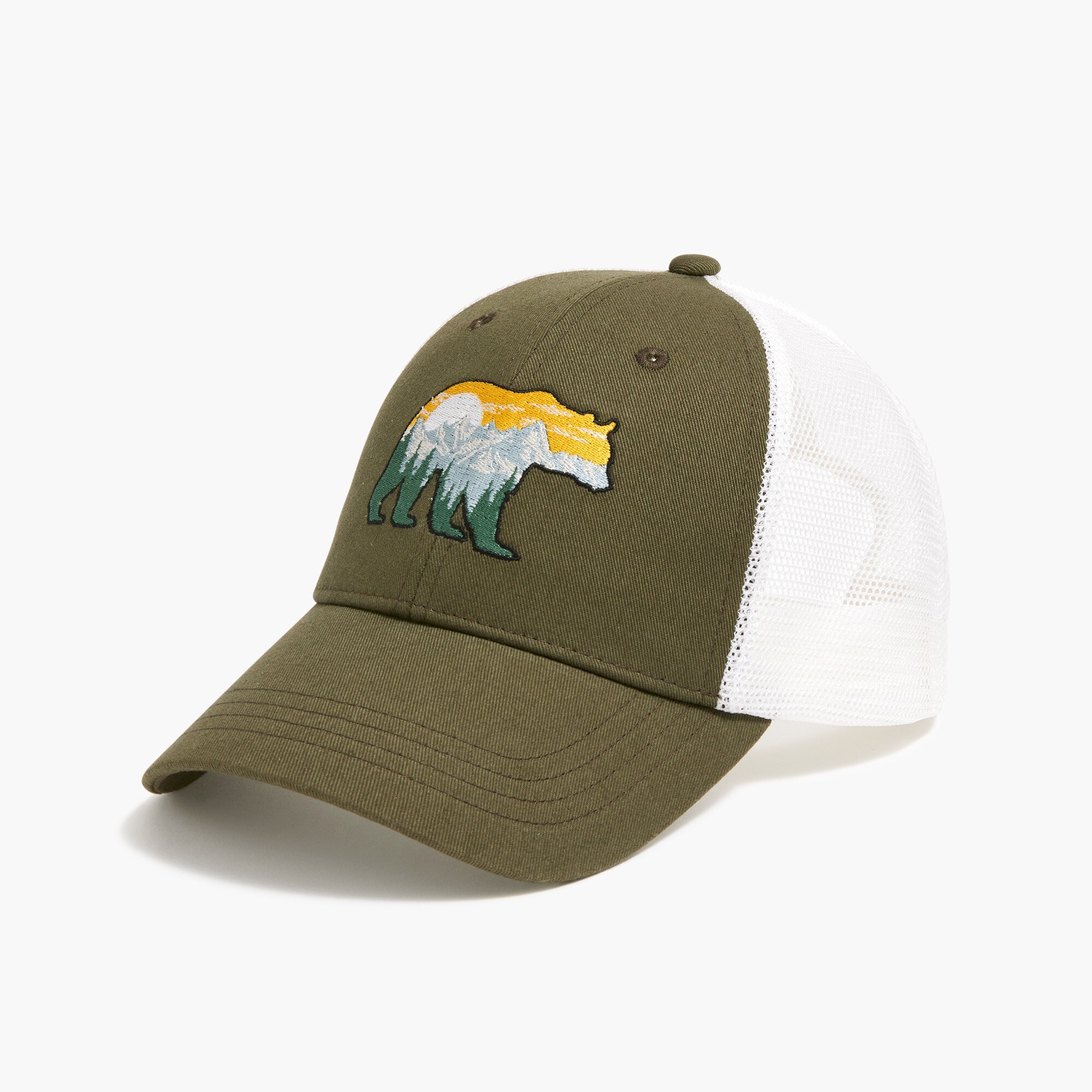 Factory: Embroidered Trucker Hat For Men