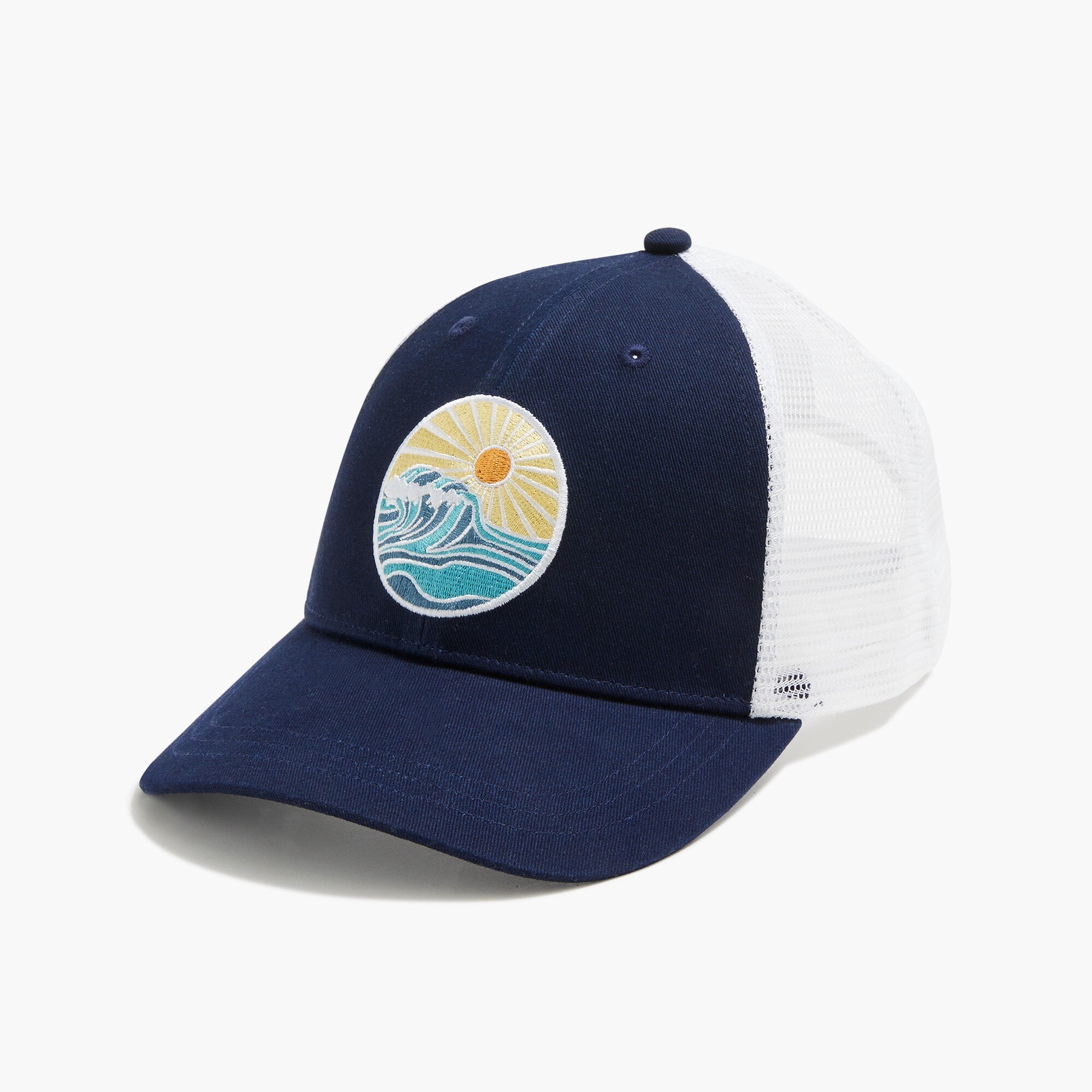 Factory: Embroidered Trucker Hat For Men