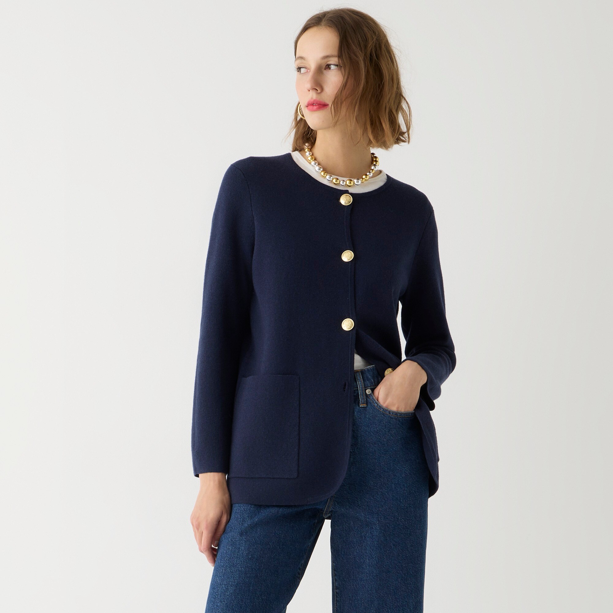 J.Crew: Giselle Sweater-blazer For Women