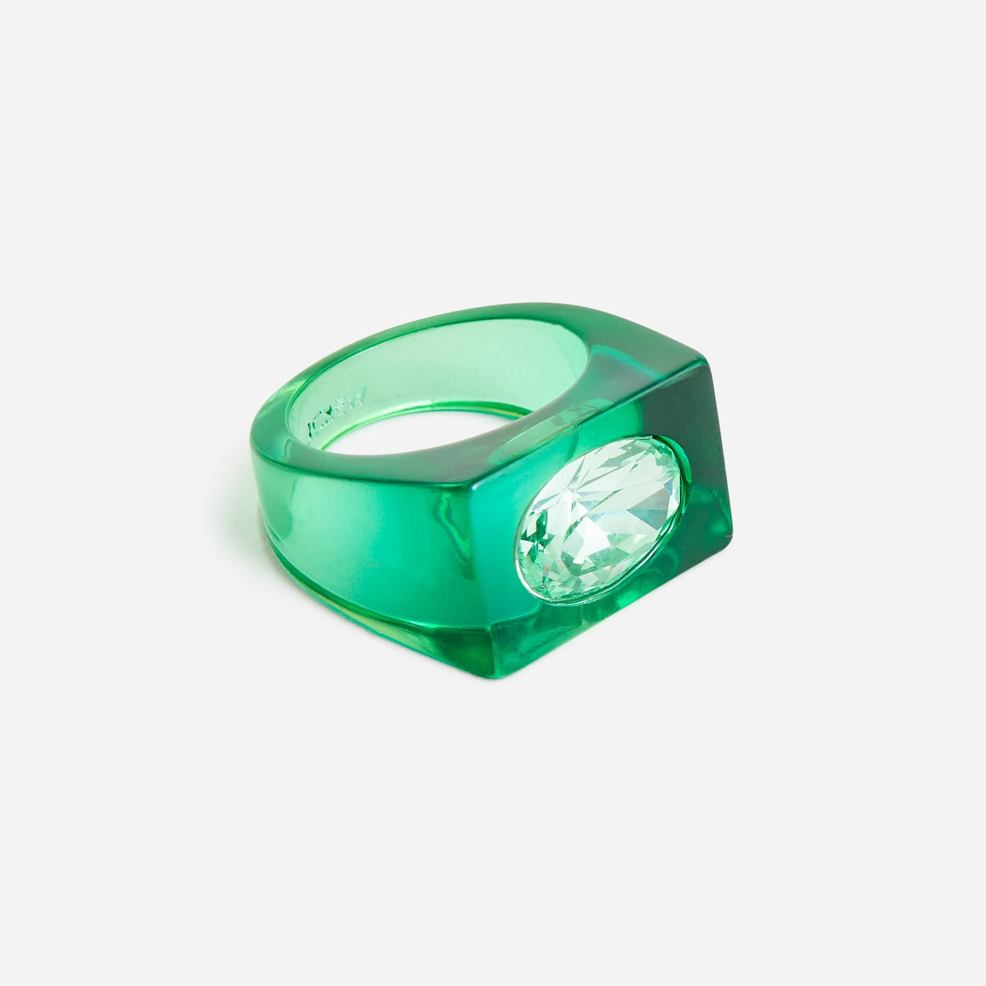J.Crew: Crystal And Acetate Ring For Women