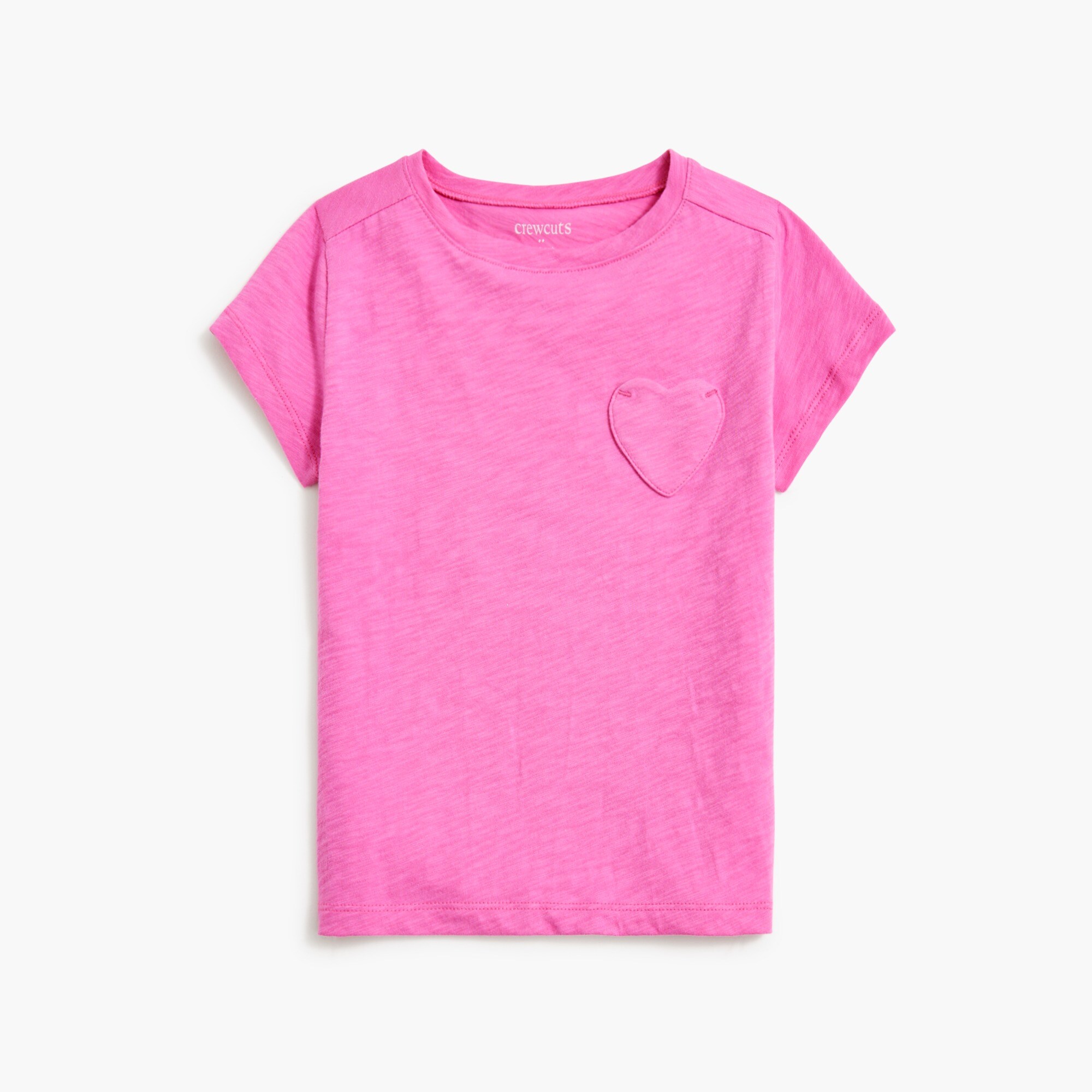 Factory: Girls' Heart-pocket Tee For Girls